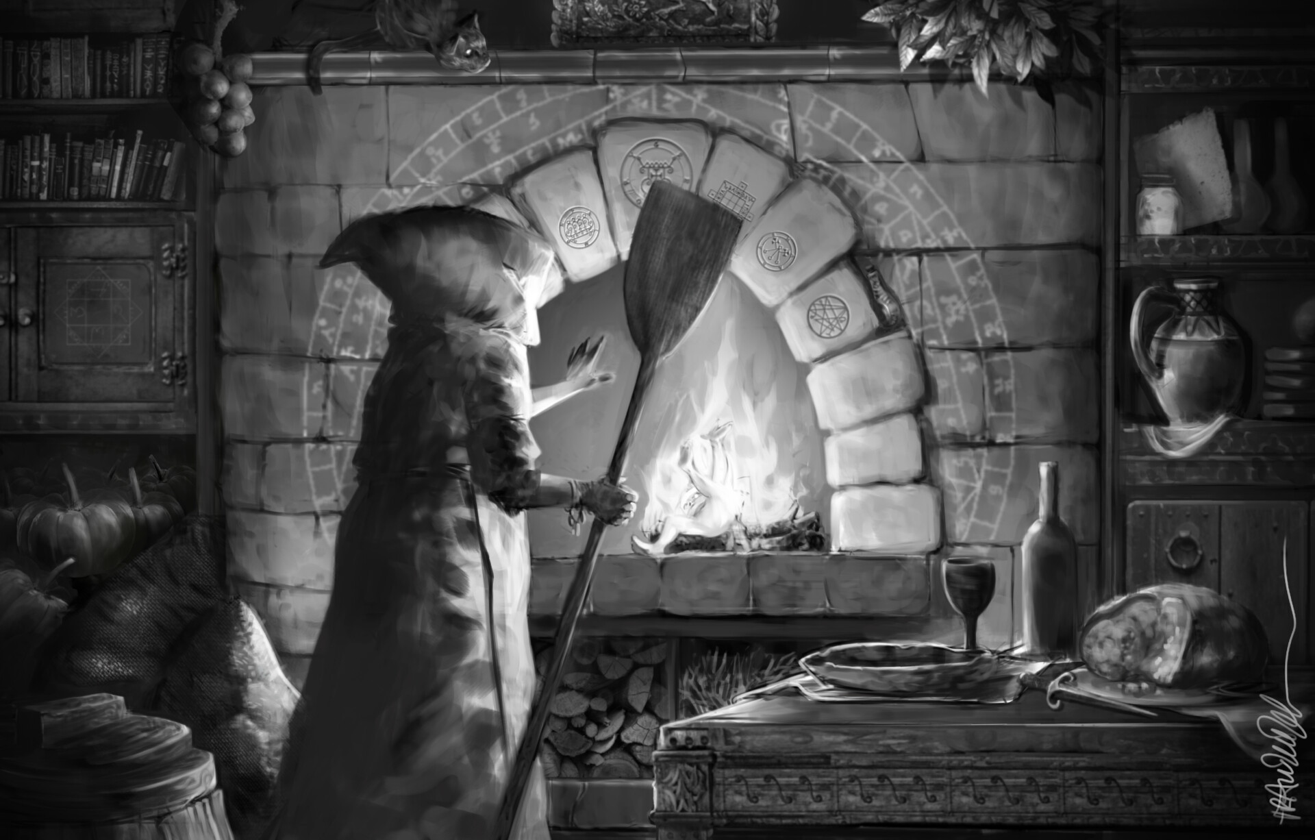 ArtStation - Witch oven