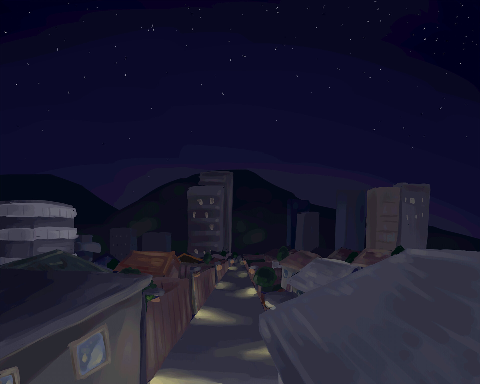 ArtStation - Rooftop Run