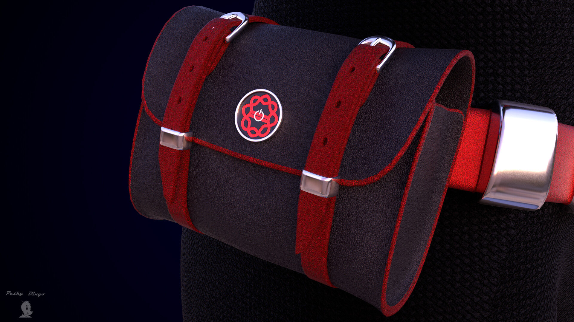 Michael Berky - Cyber Commando Character Concept