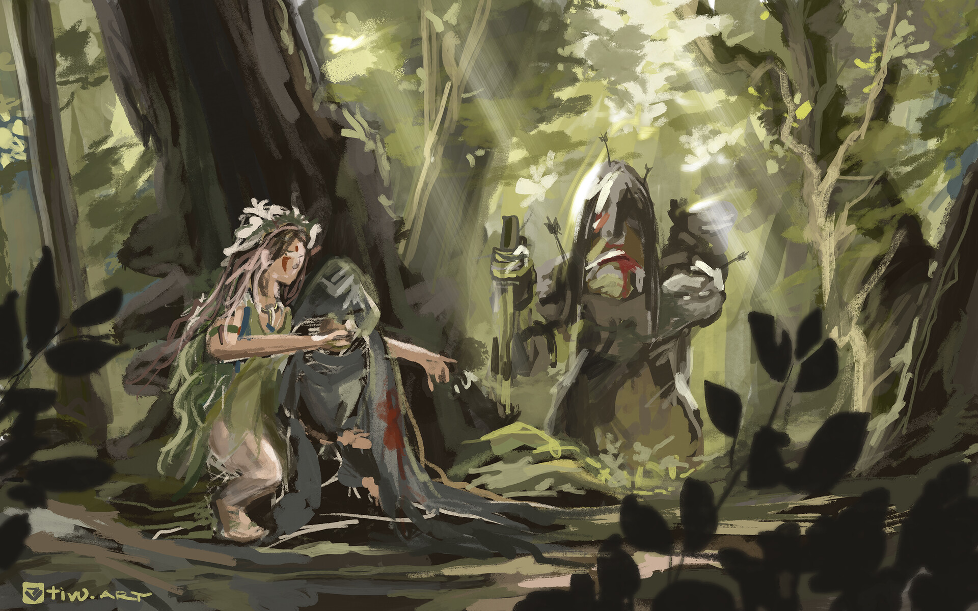 ArtStation - Adventure Of Tivu - Day 9