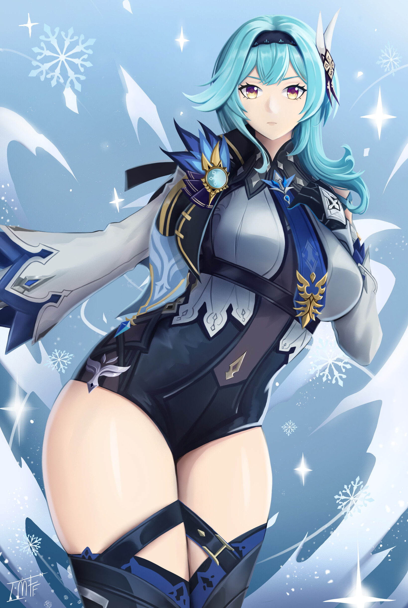 ArtStation - Eula - Genshin Impact