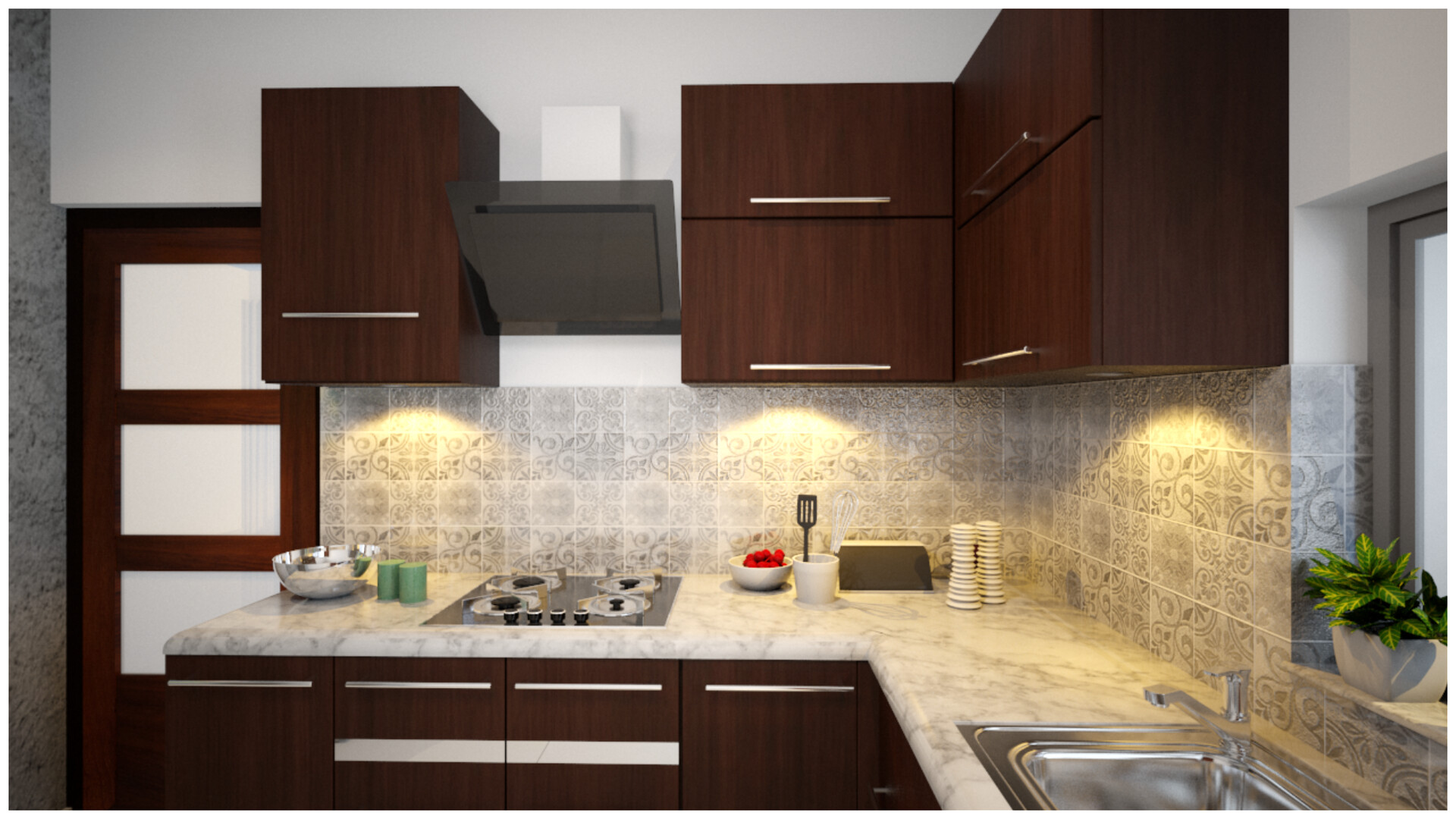 ArtStation - Blender / cycles, kitchen