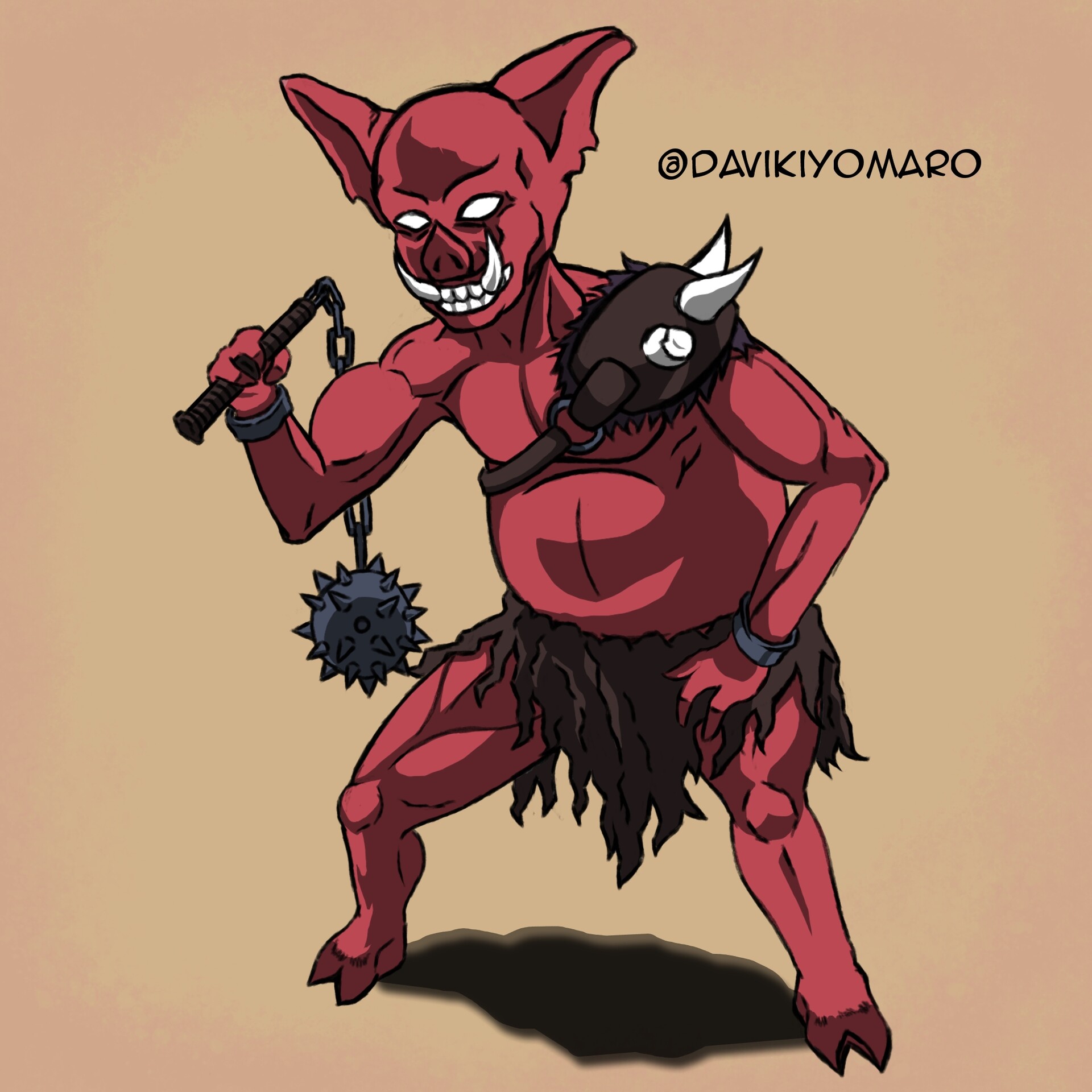 Davi Kiyomaro - Orc Pig OC #04