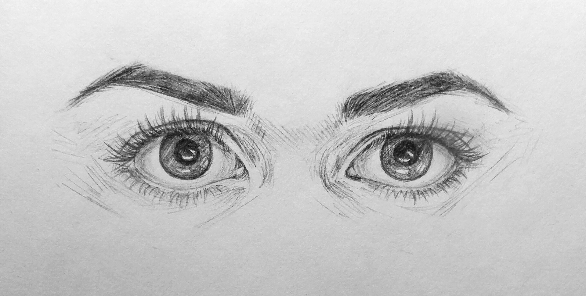 ArtStation - Eyes (Self-portrait)