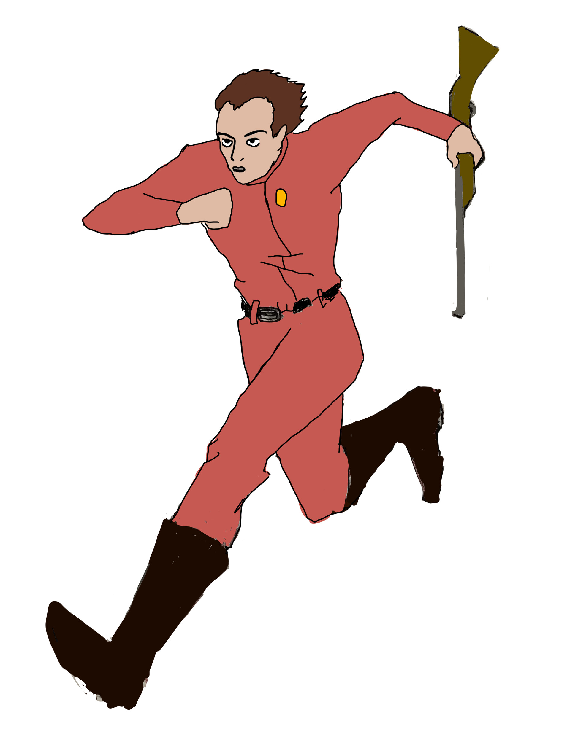 ArtStation - Soldier Running Concept