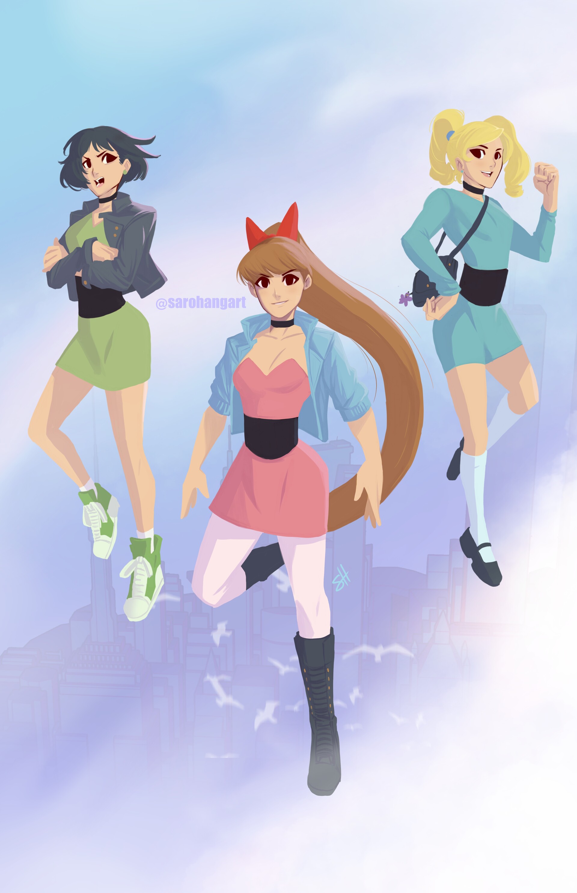 ArtStation - powerpuff