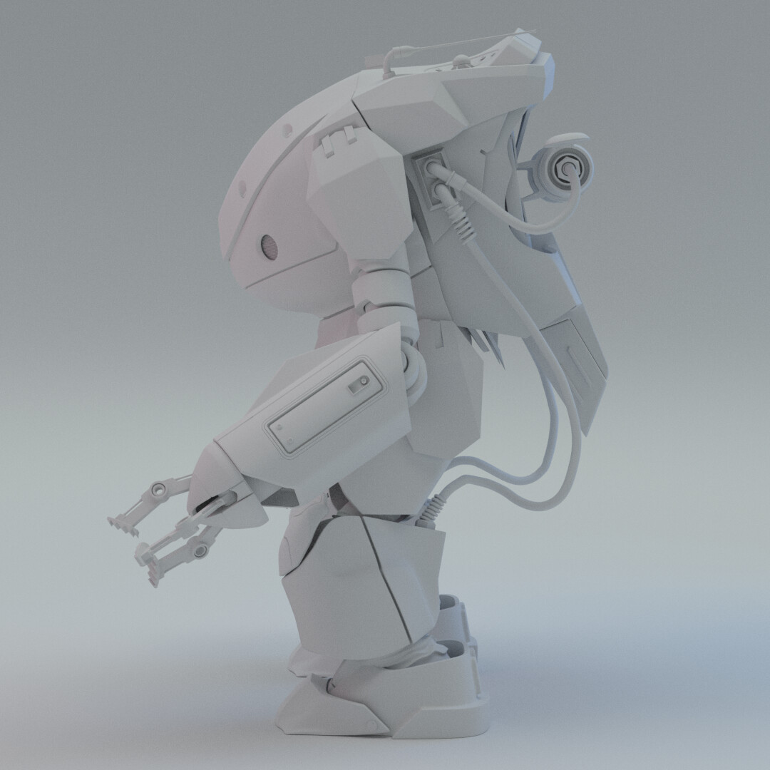 Chris Rüpp - 3D Designer & Illustrator - Mech Explorer