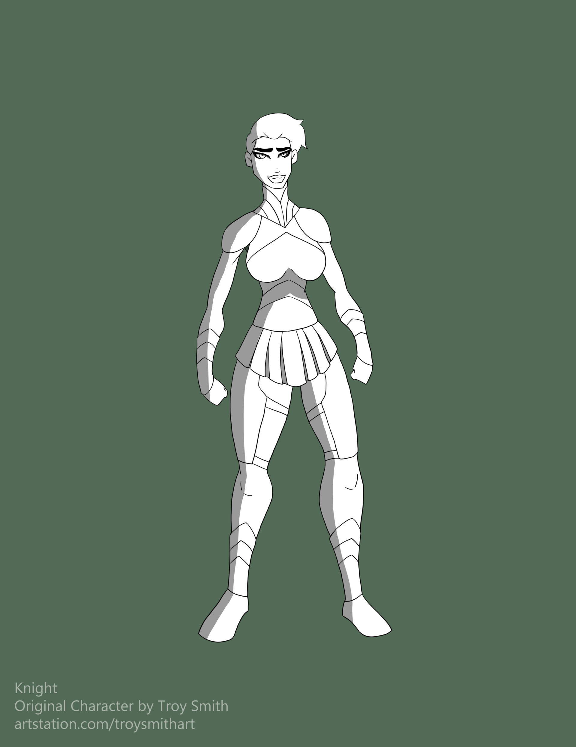 Troy Smith - Knight (Original Character)