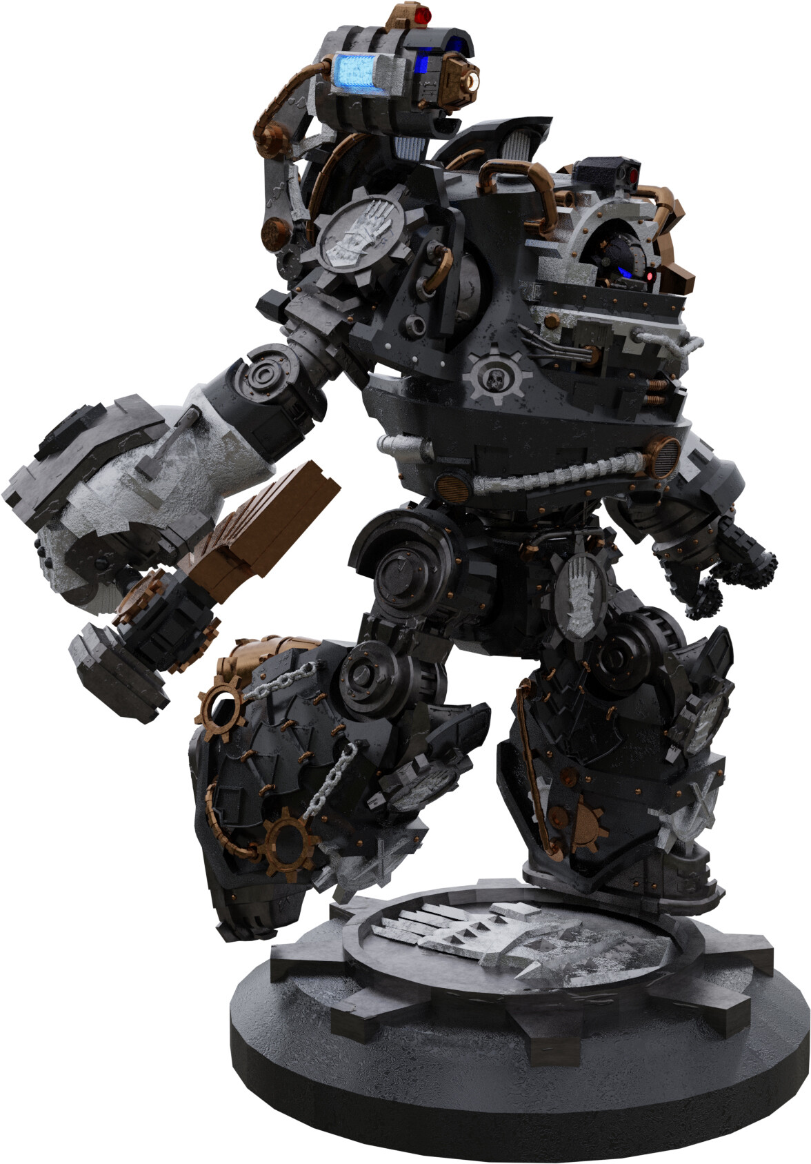 Nabeel - Primarch Inspired Dreadnought - Iron Hands