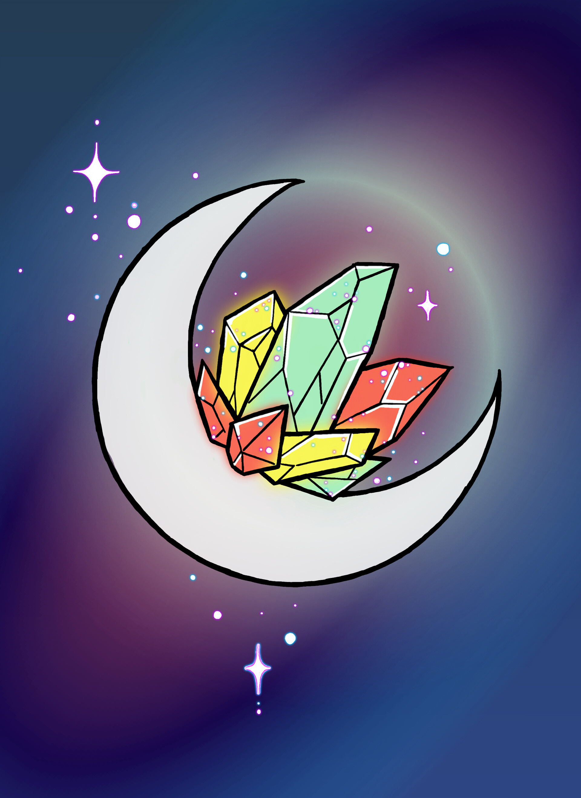 ArtStation - Crystal Moon