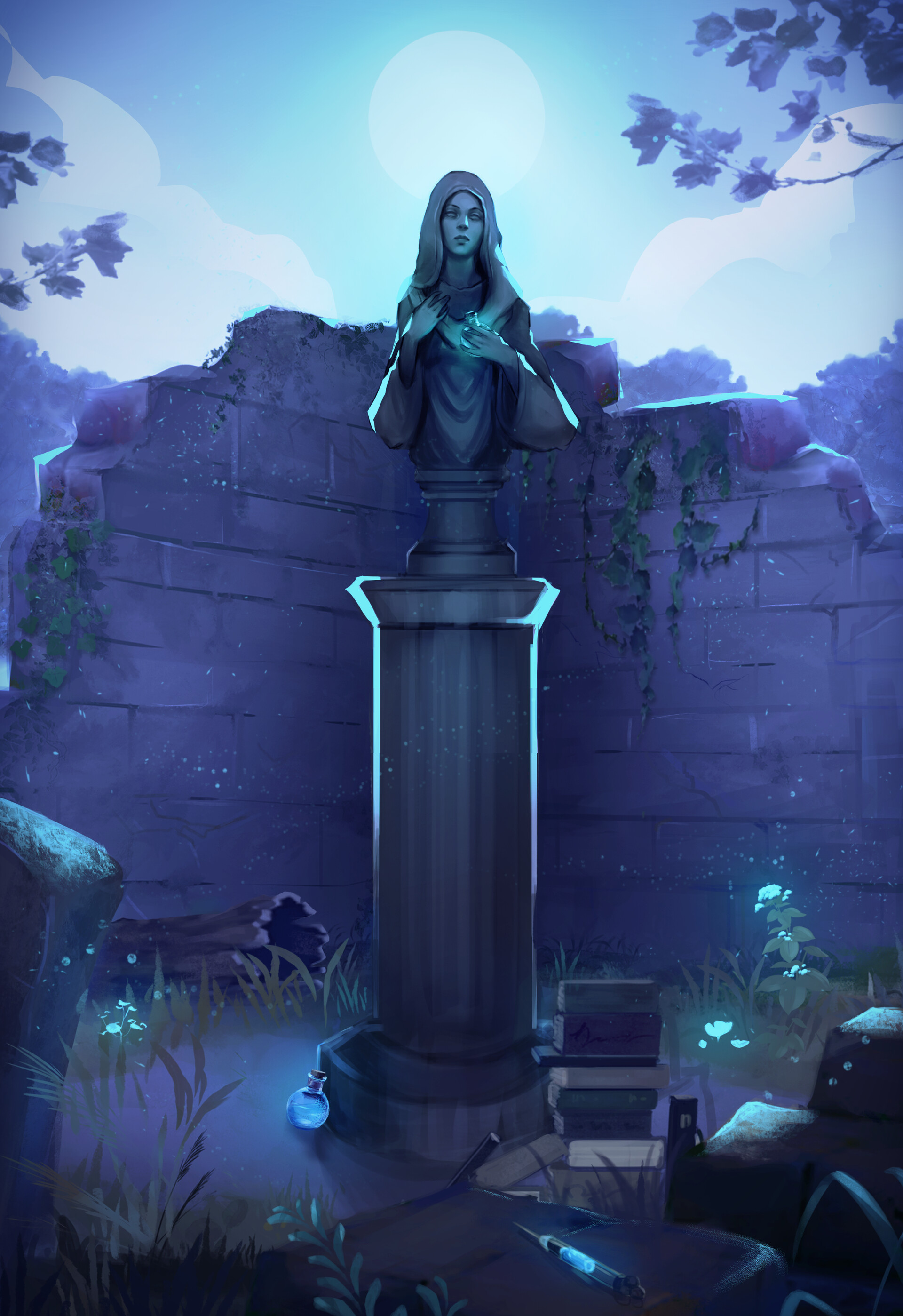 ArtStation - Healer Statue