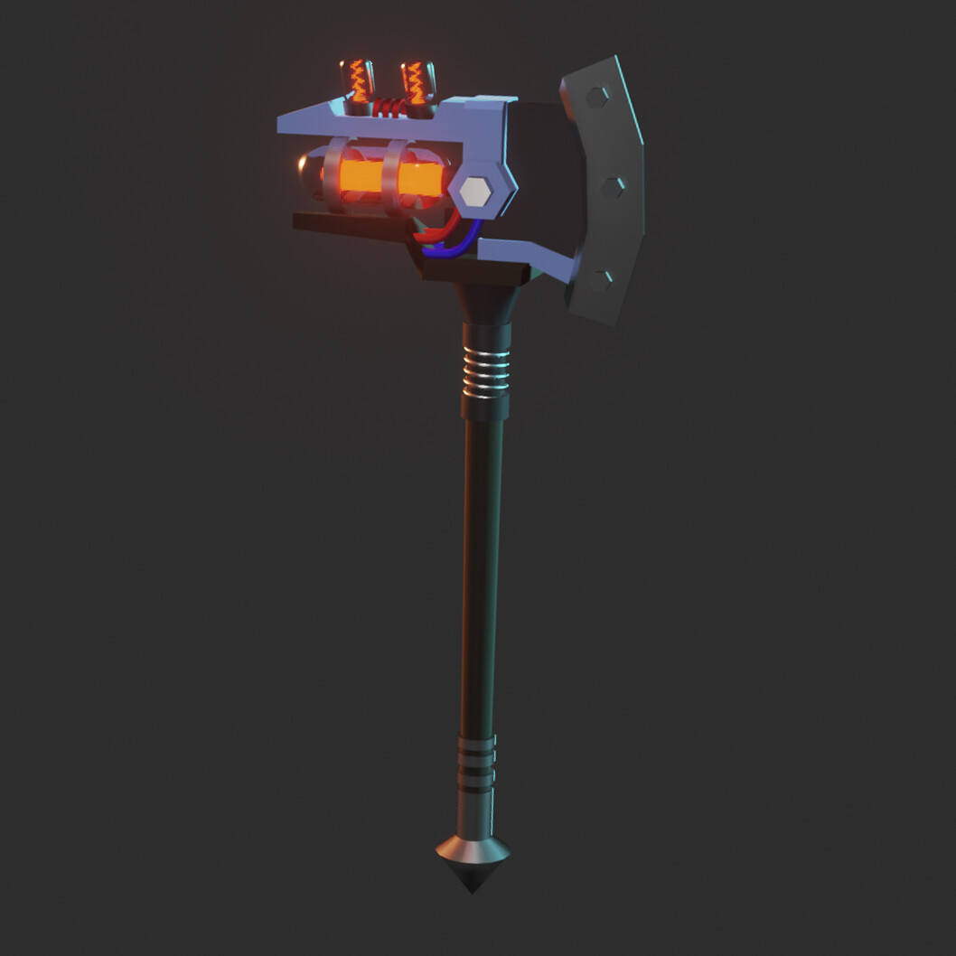 ArtStation - power axe