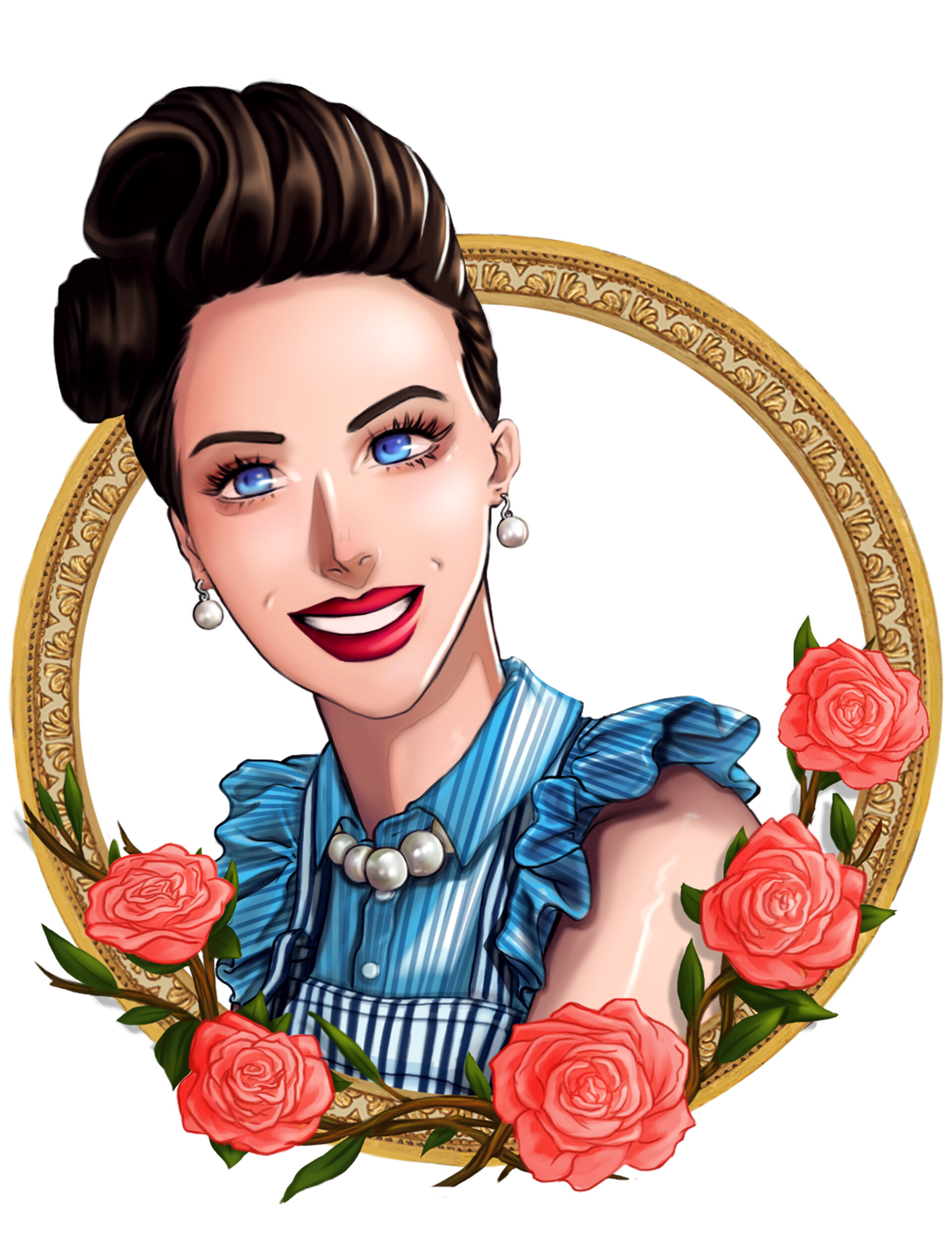 ArtStation - Jessica Portrait Sticker