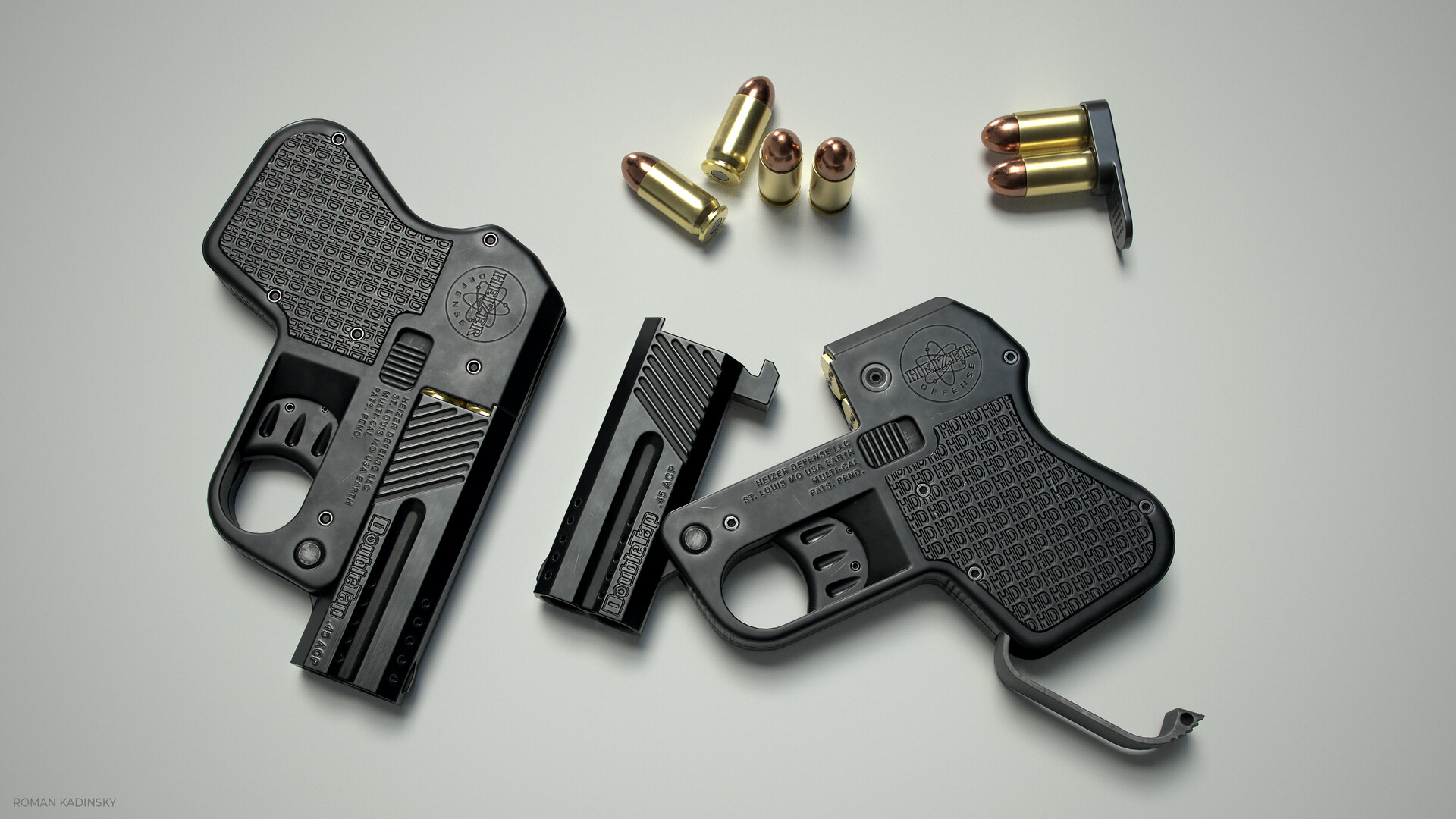 Roman Kadinsky - Little BANG-BANG | Heizer Defense x DoubleTap .45 ACP