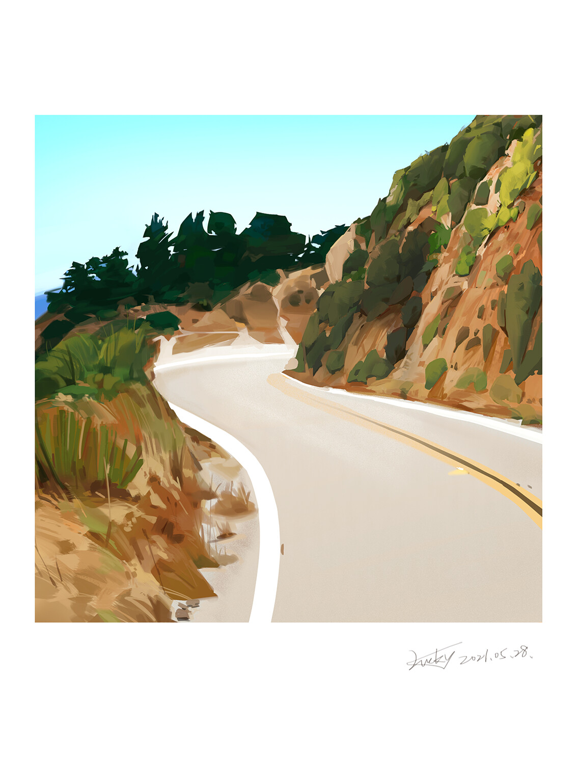 ArtStation - Practice_landscape