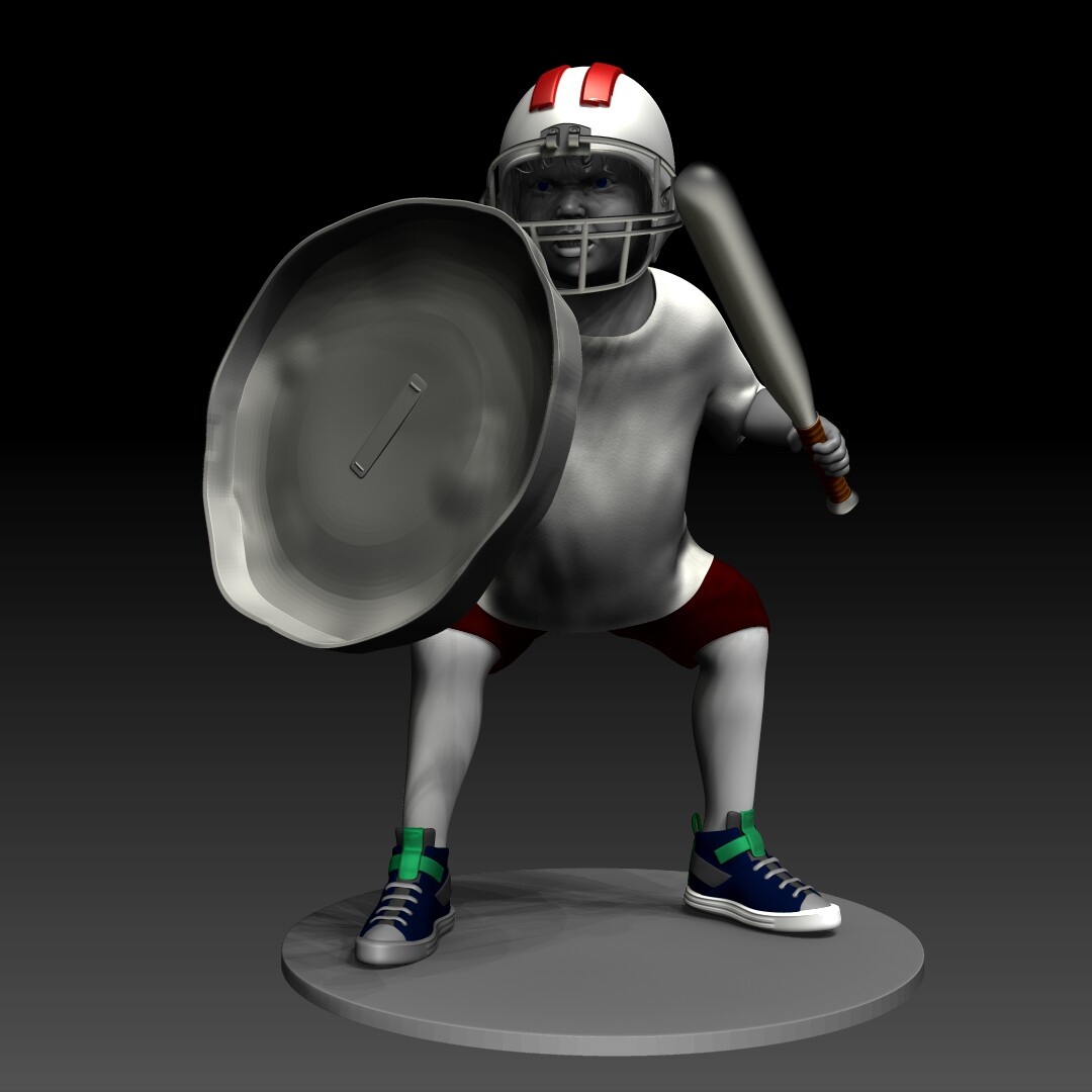 ArtStation - Kids - working progress