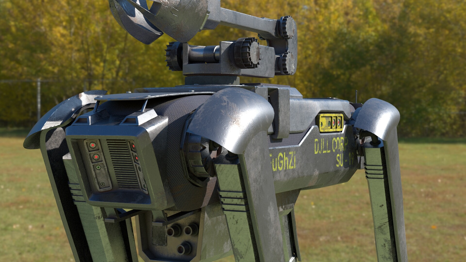 ArtStation - Robot dog