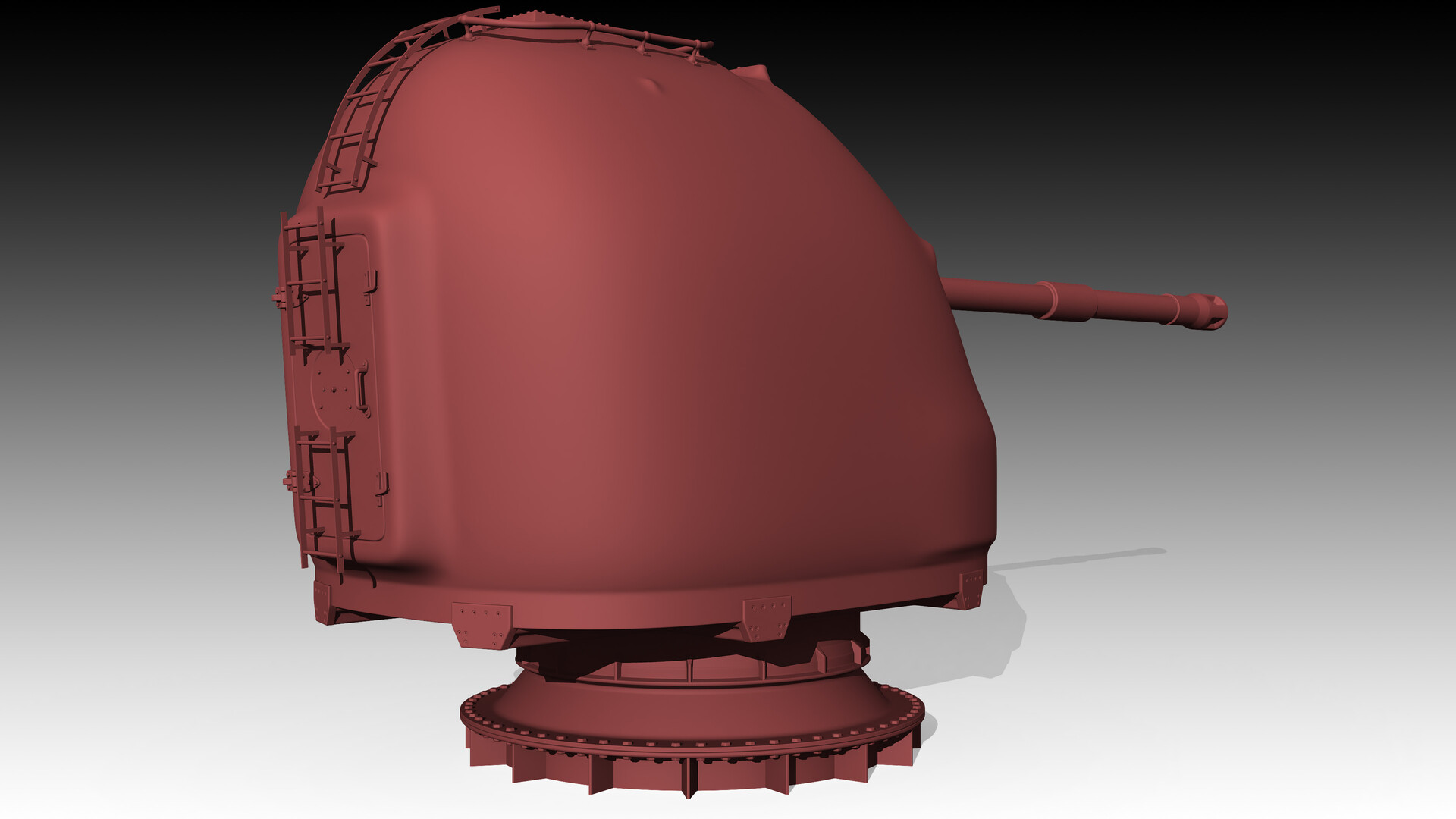 Edmund Fovargue - Vickers 4.5" Mk. 8 Naval Gun (Type 21 System - 2021)
