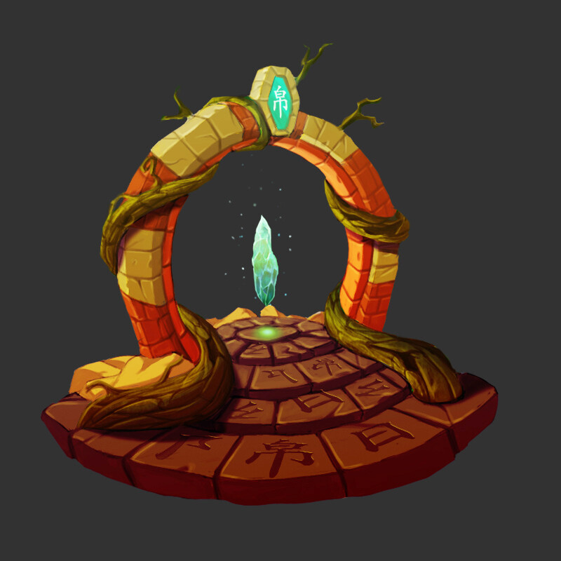 ArtStation - Isometric Gaming Asset (Portal)