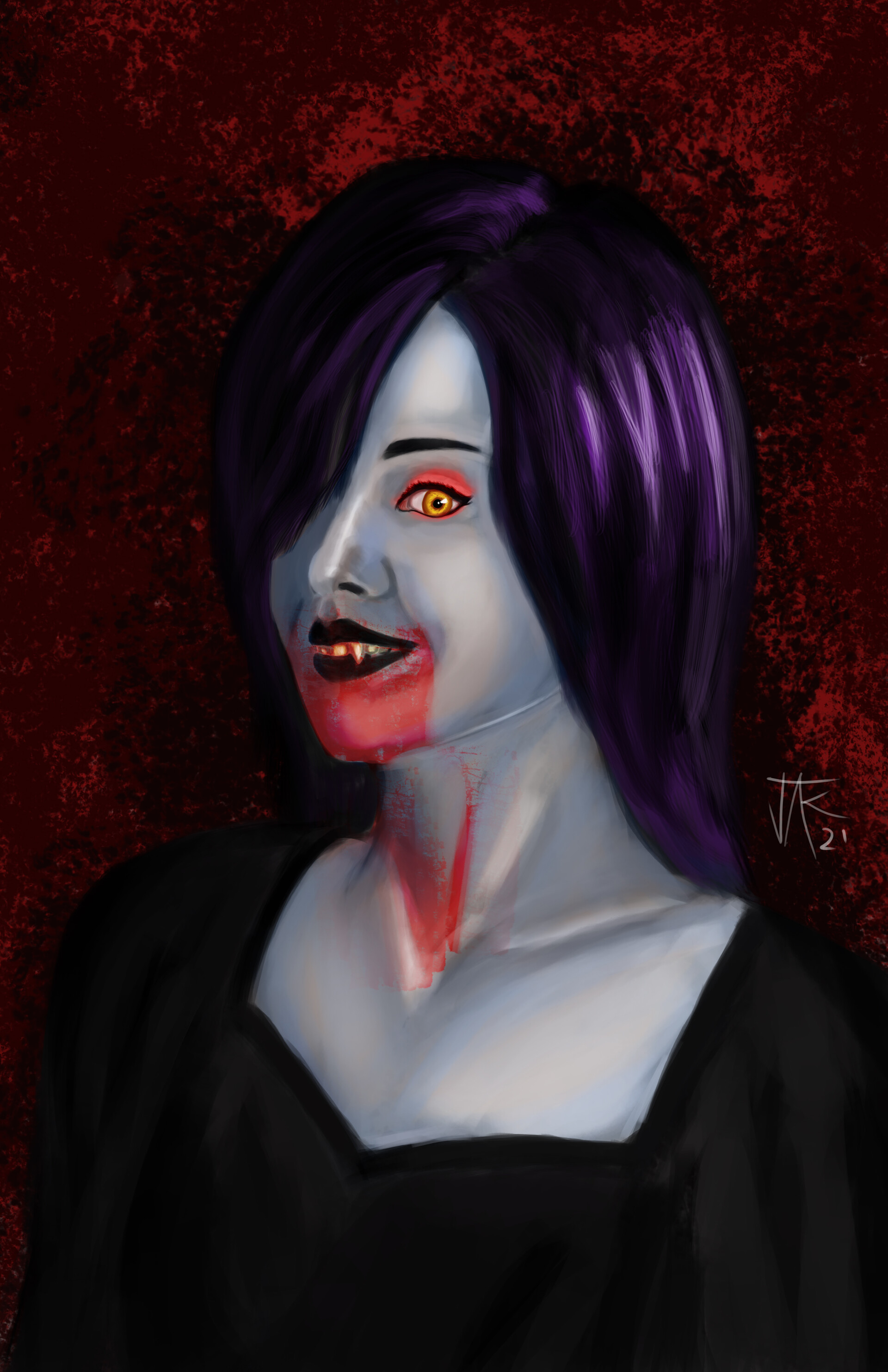 ArtStation - Vampire Lily