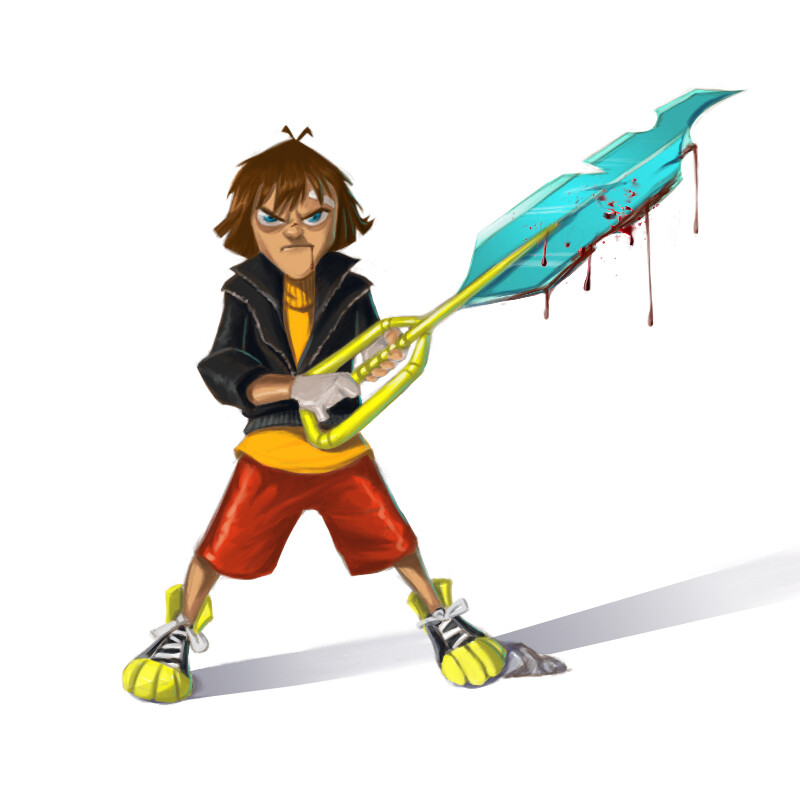 ArtStation - Sora ( Kingdom hearts ) - Modified Design