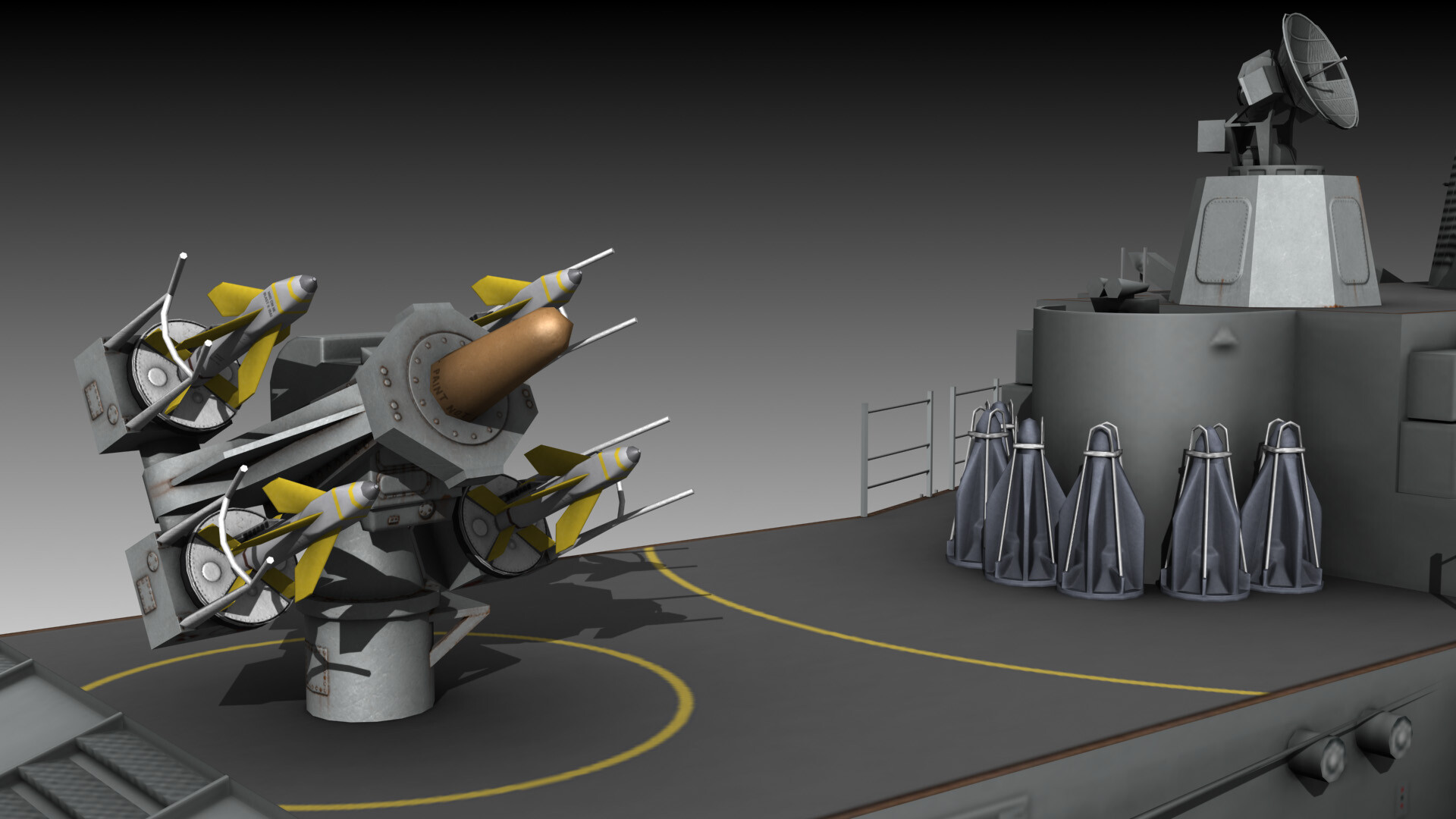 Edmund Fovargue - GWS-24 Sea Cat SAM (Type 21 System - WIP)