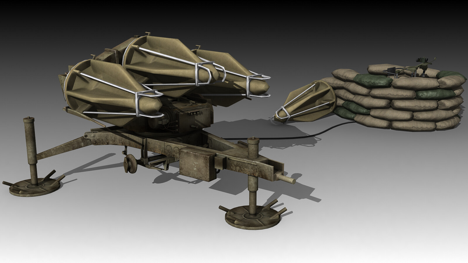 Edmund Fovargue - GWS-24 Sea Cat SAM (Type 21 System - WIP)