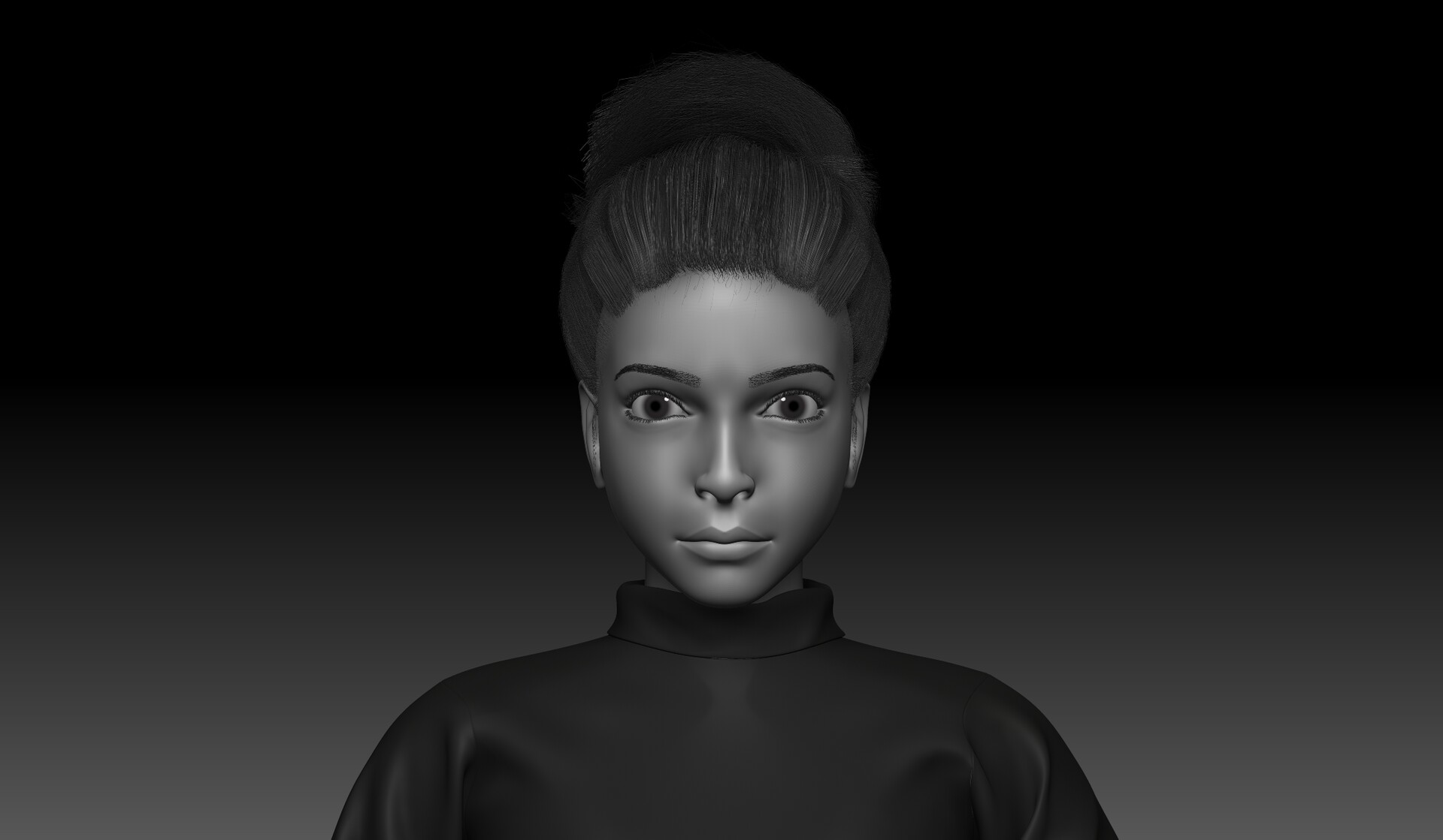 ArtStation - Female student character.