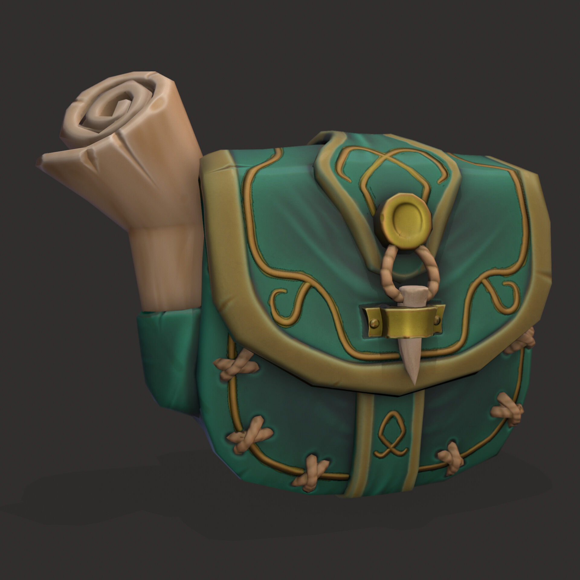 ArtStation - Stylized Bag