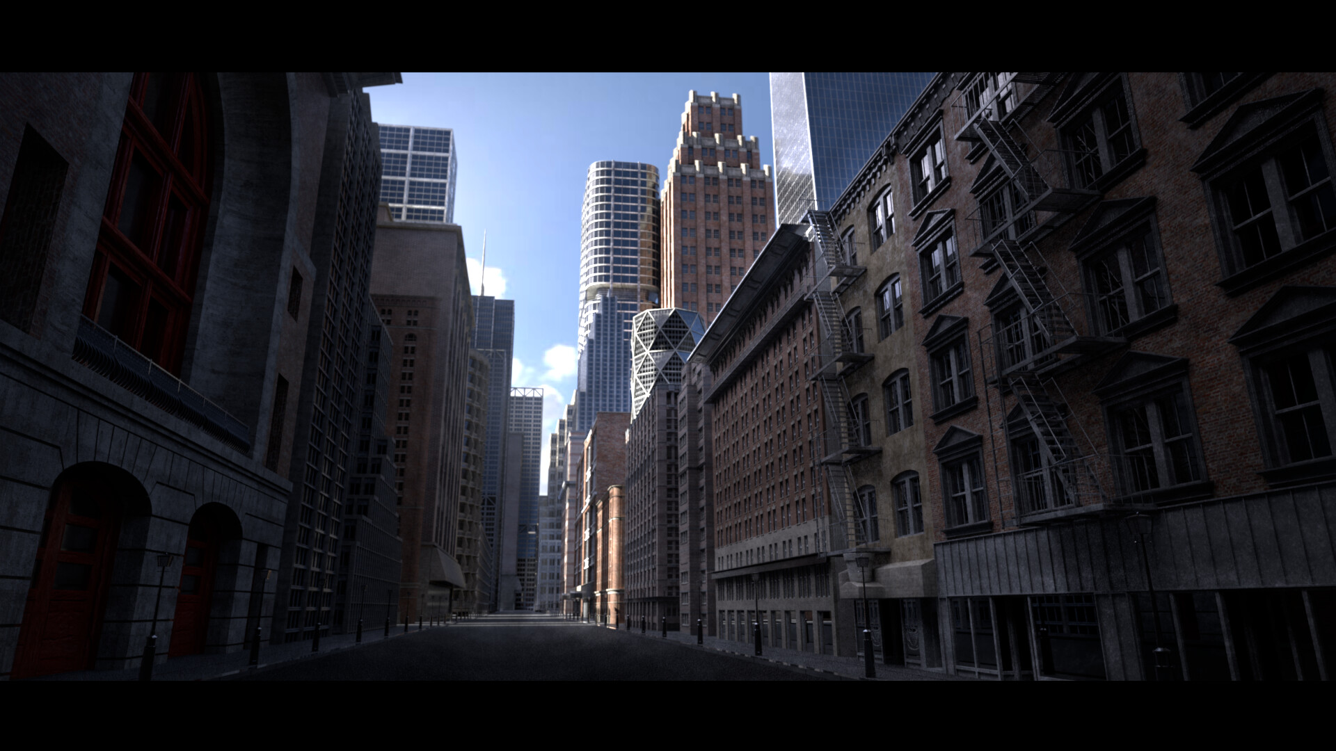 ArtStation - Street_Buildings