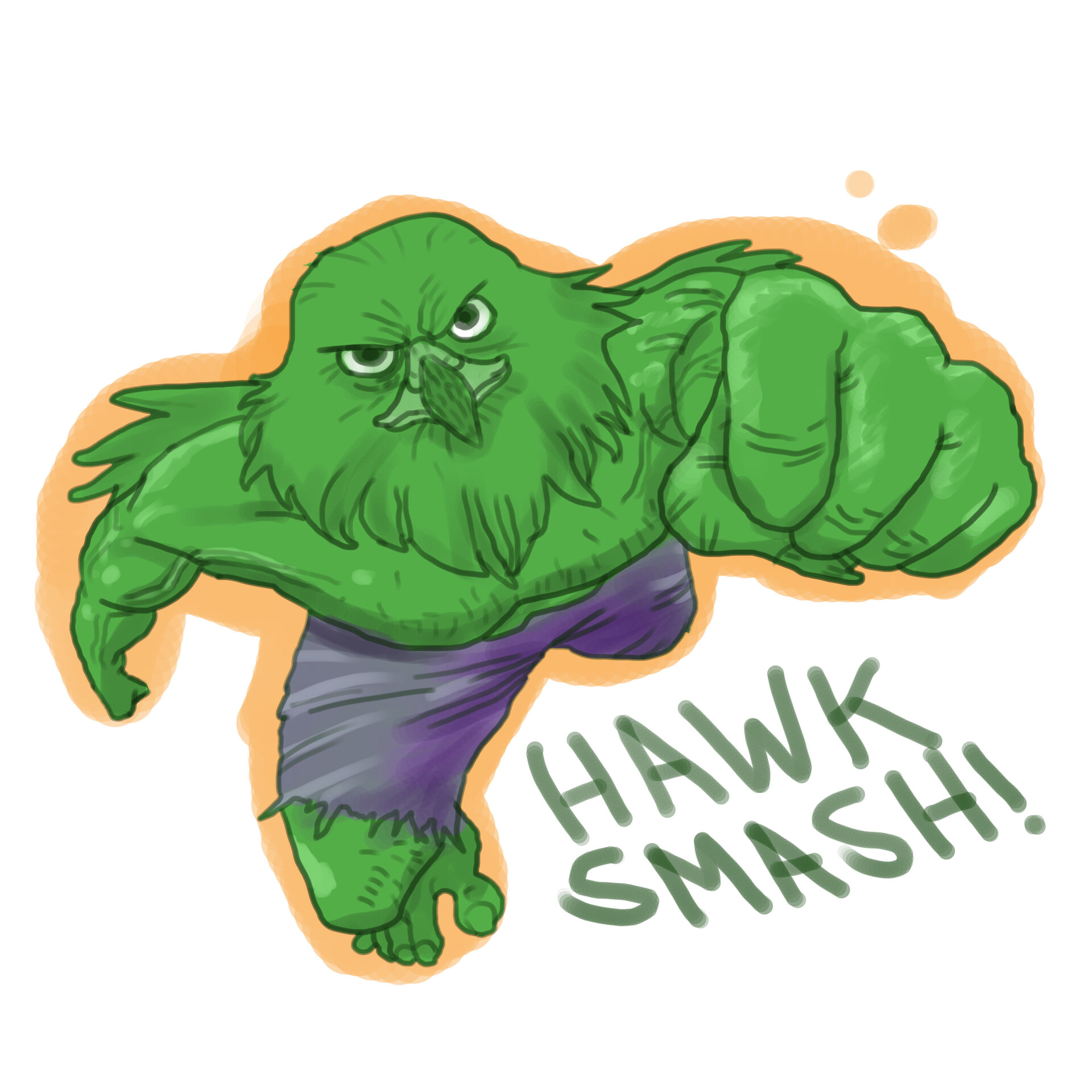 ArtStation - Hawk Smash