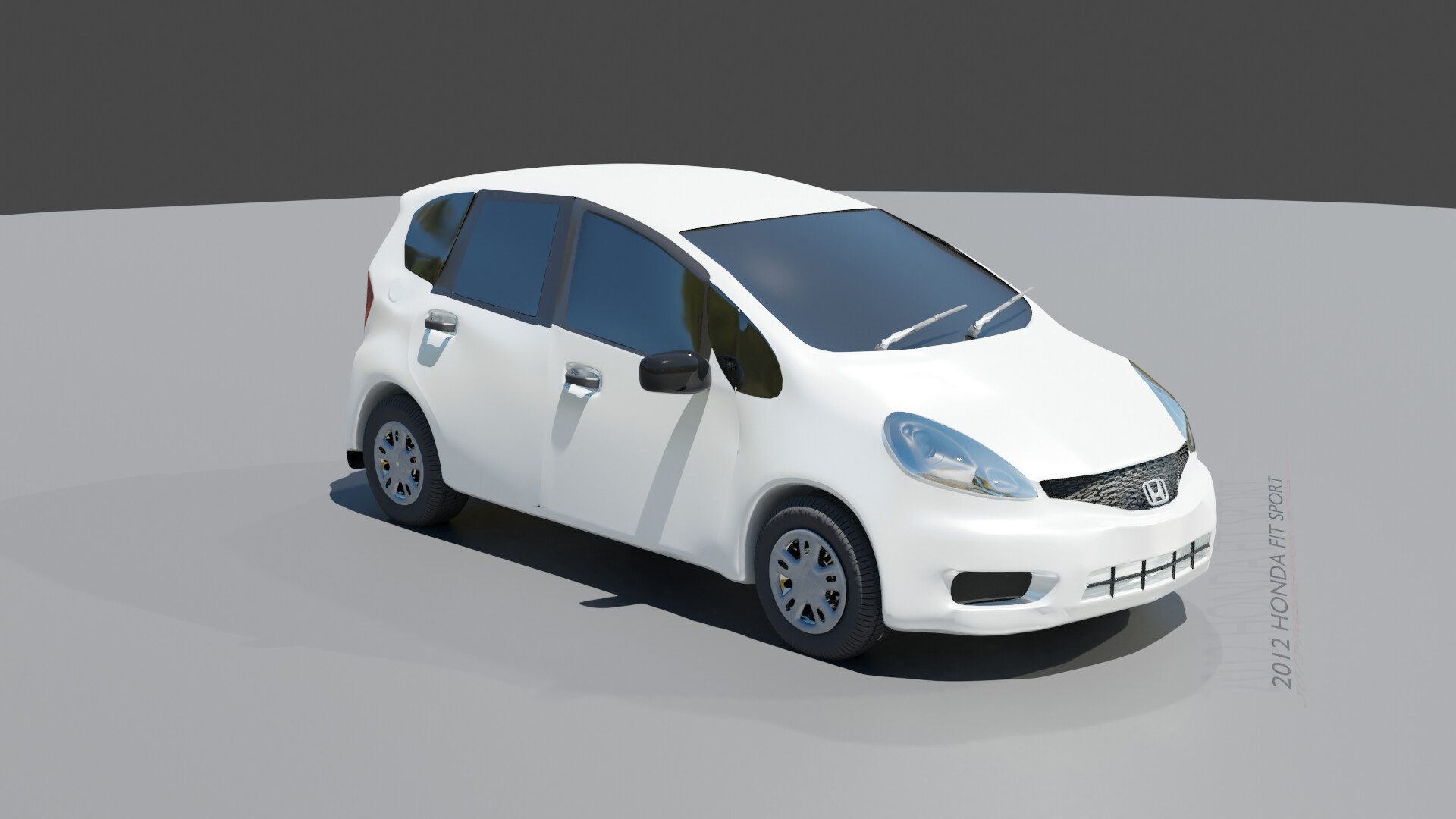 ArtStation - 2012 Honda Fit Sport