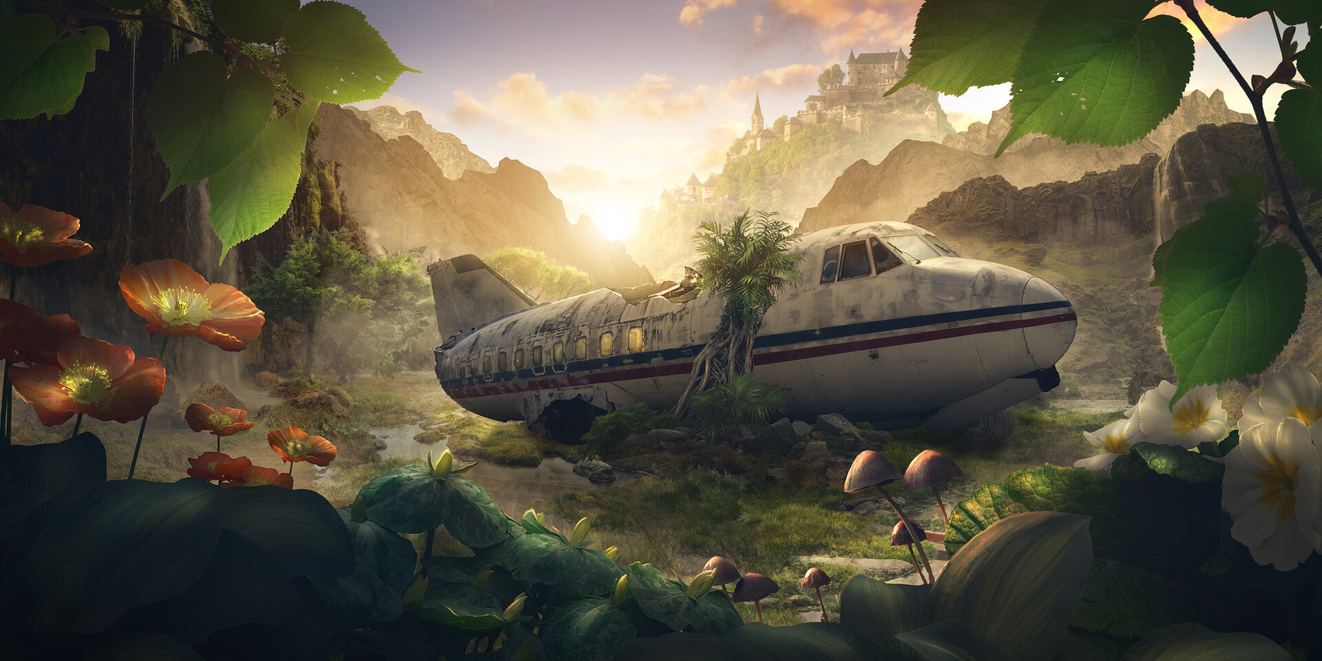 ArtStation - Aircraft wreckage