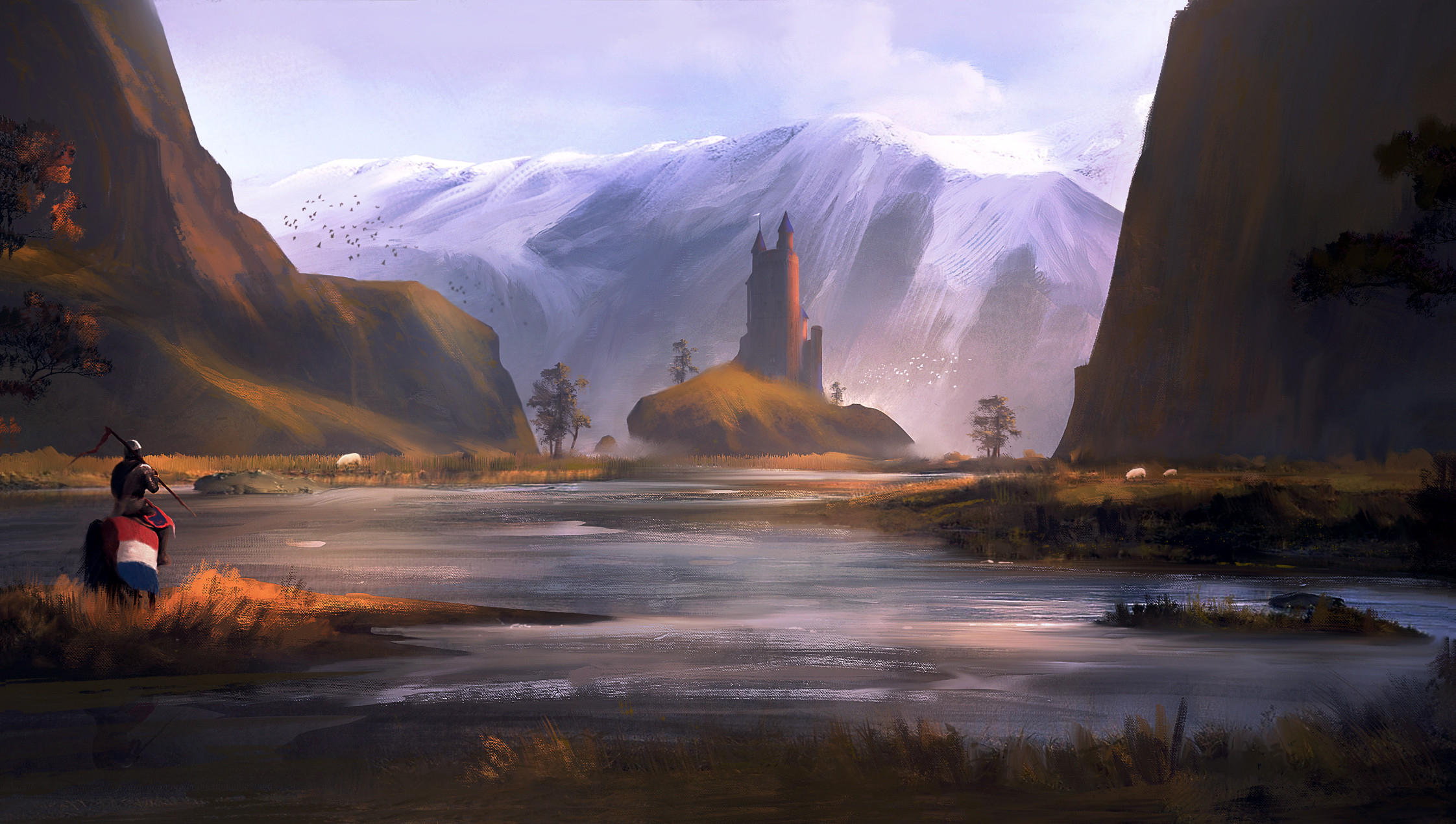 Sy Gardner - Artist, illustrator and musician - Environment painting ...