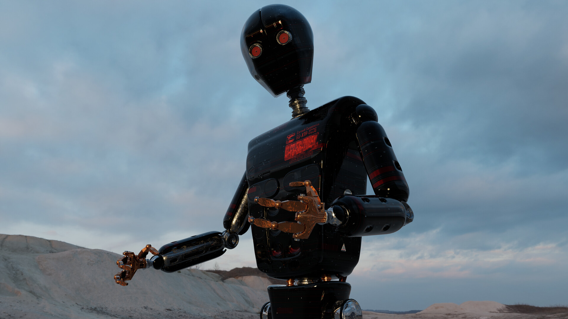 ArtStation - Battle for Azerinium VII - Servant Droid Concept