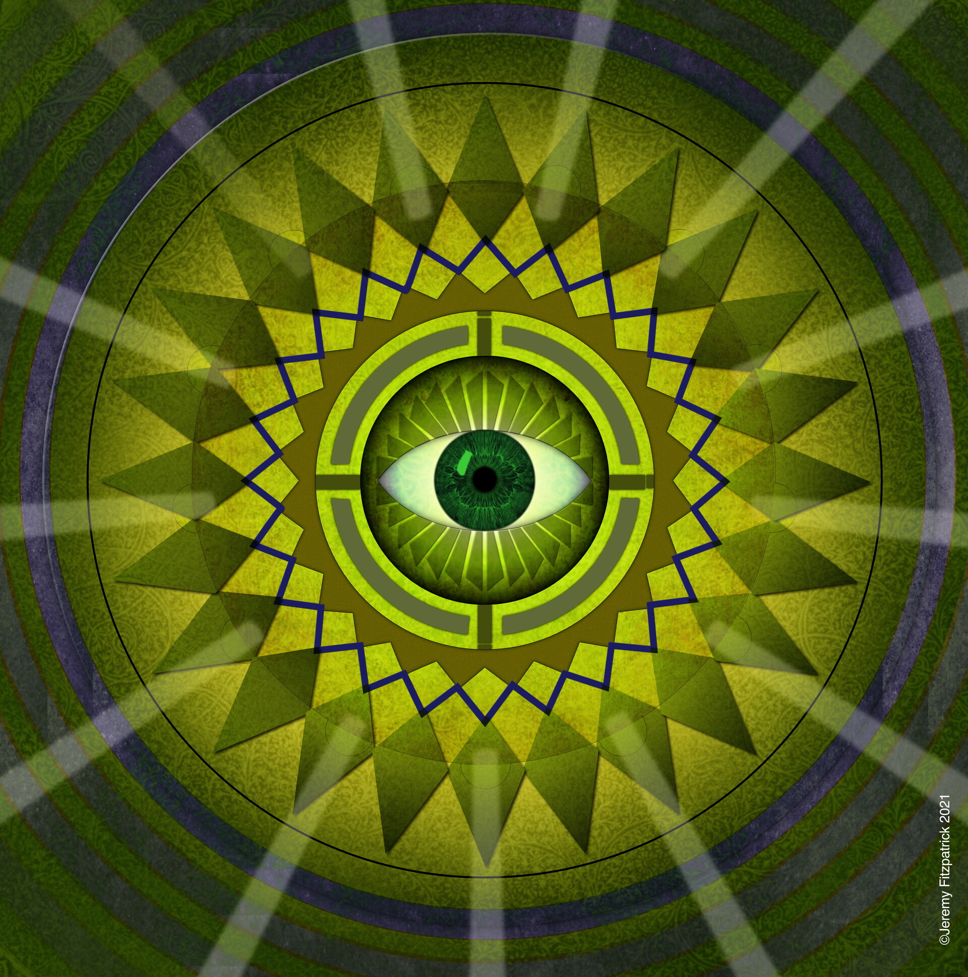 ArtStation - Crop Circle | The I in the i