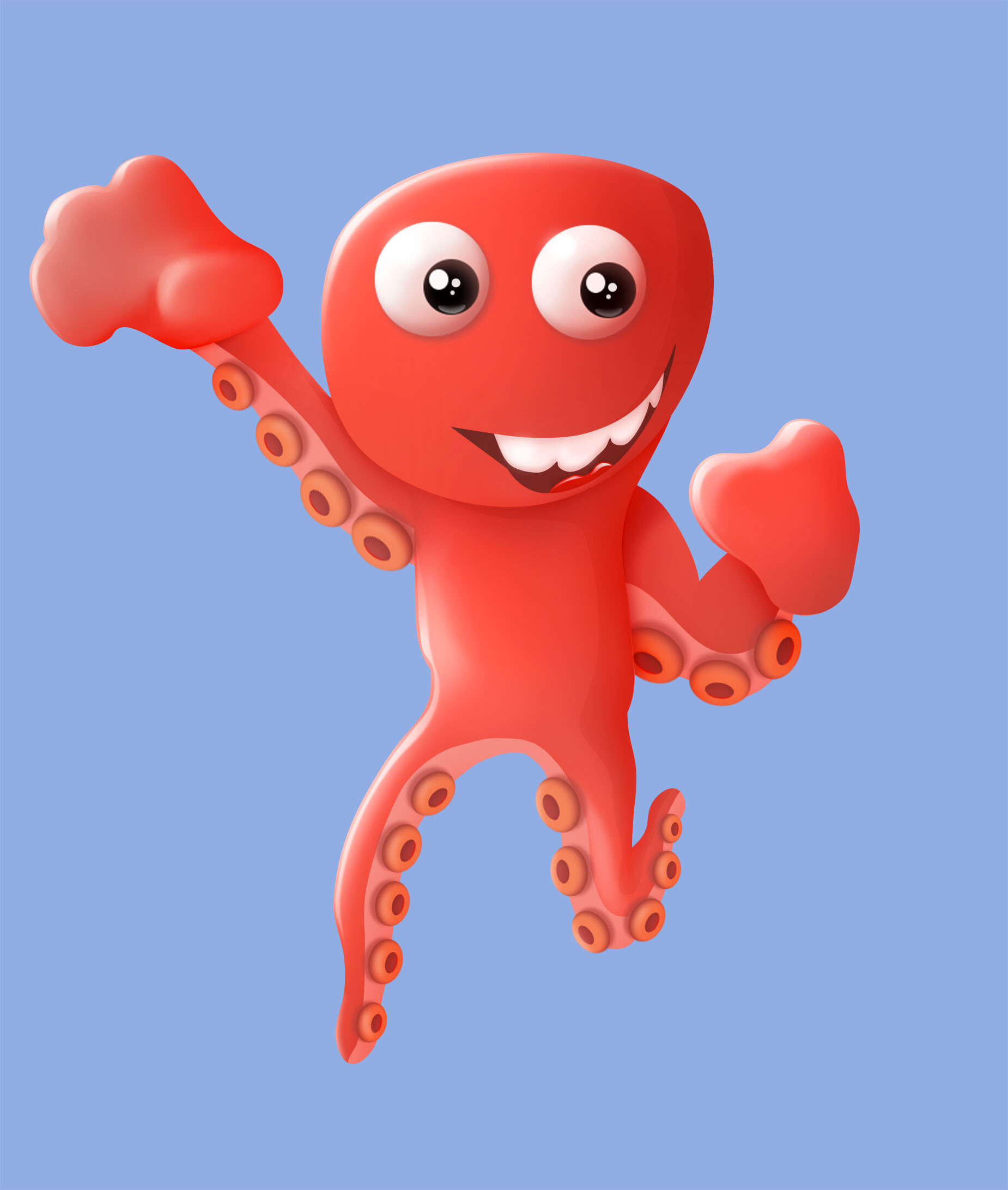 ArtStation - Super octopus