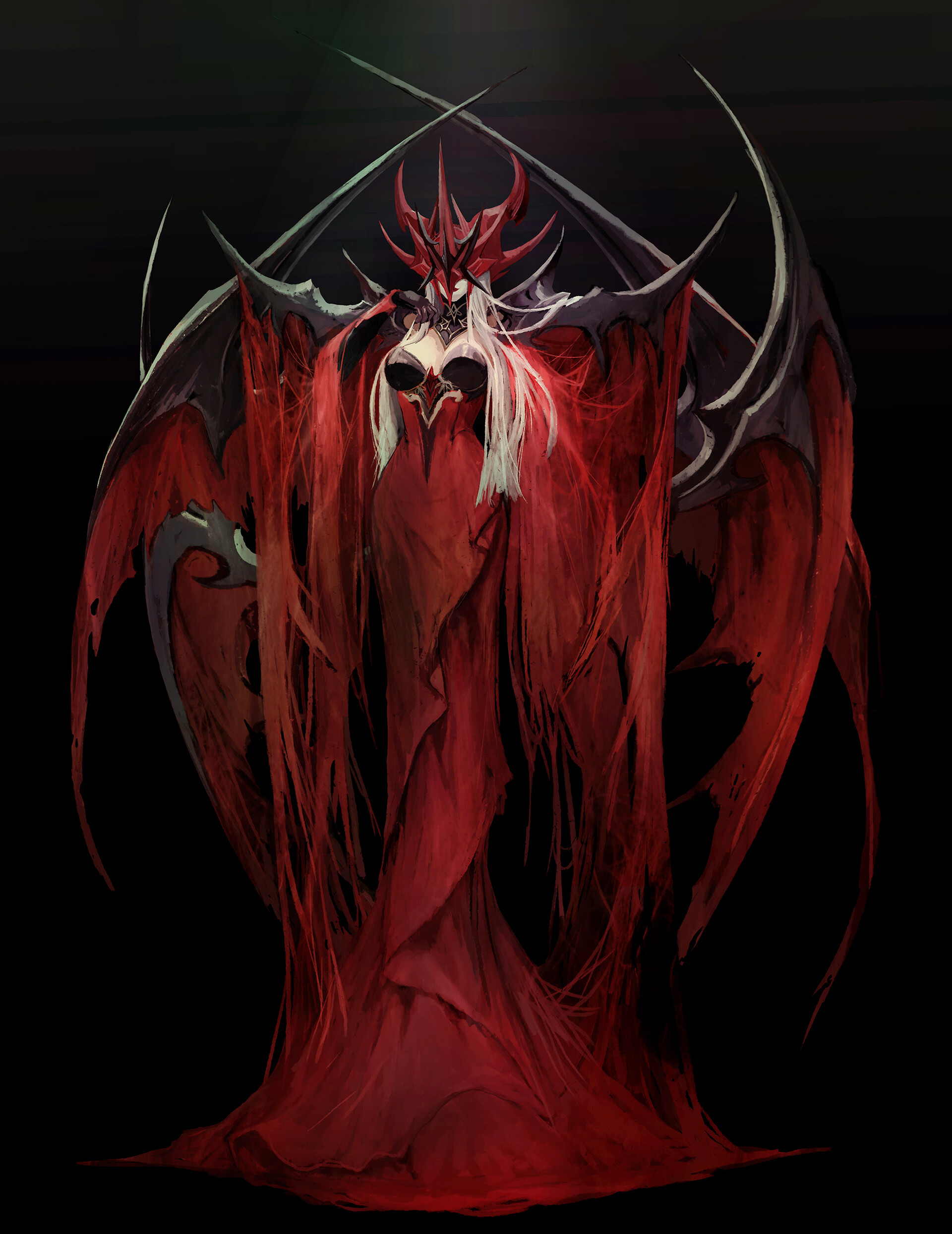 ArtStation - RED VAMP QUEEN