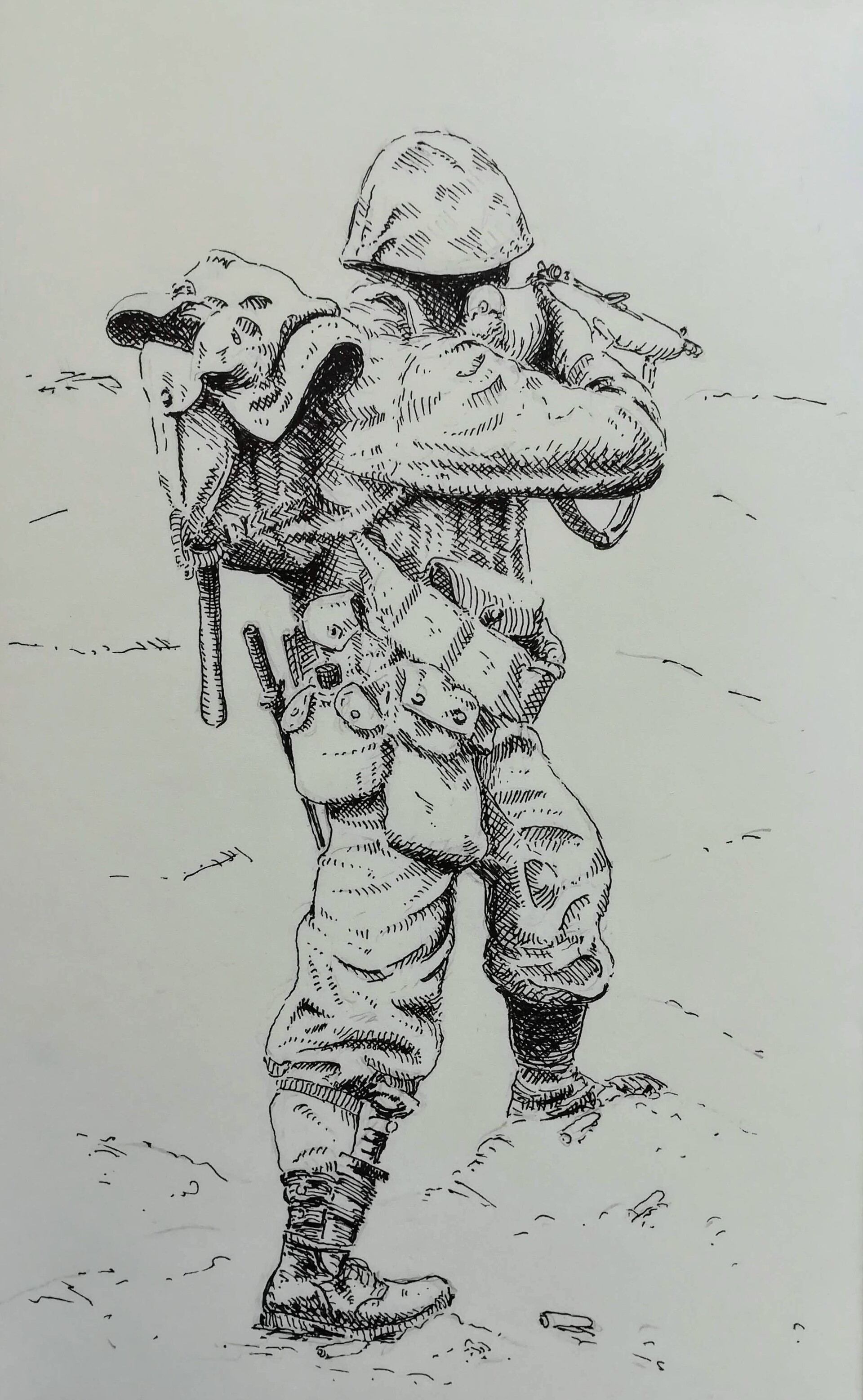 ArtStation - Korean War Studies