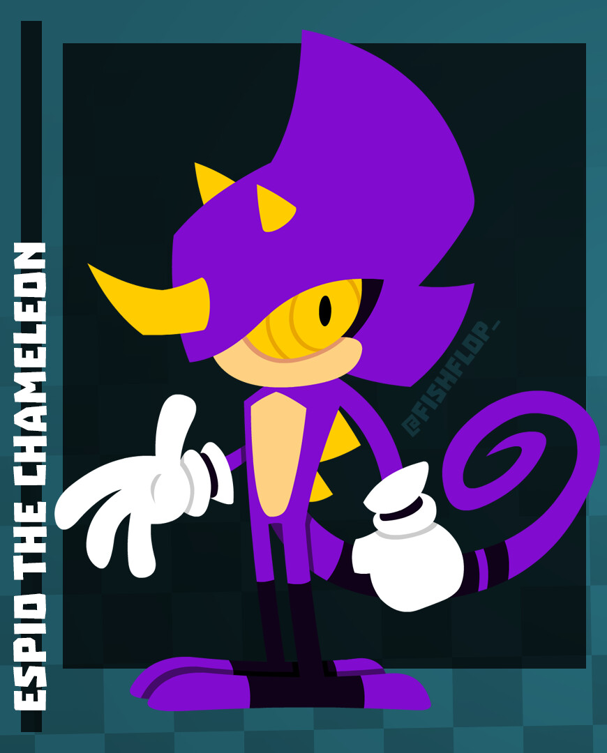 fishflop - Espio the Chameleon