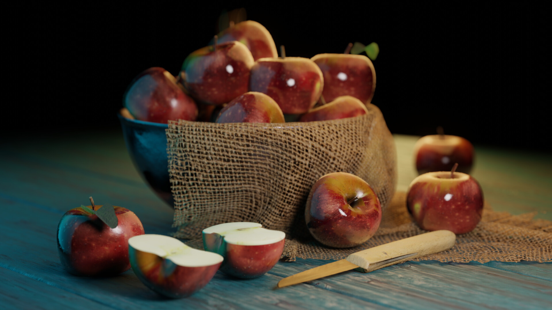 ArtStation - Apples Tutorial By CG Boost