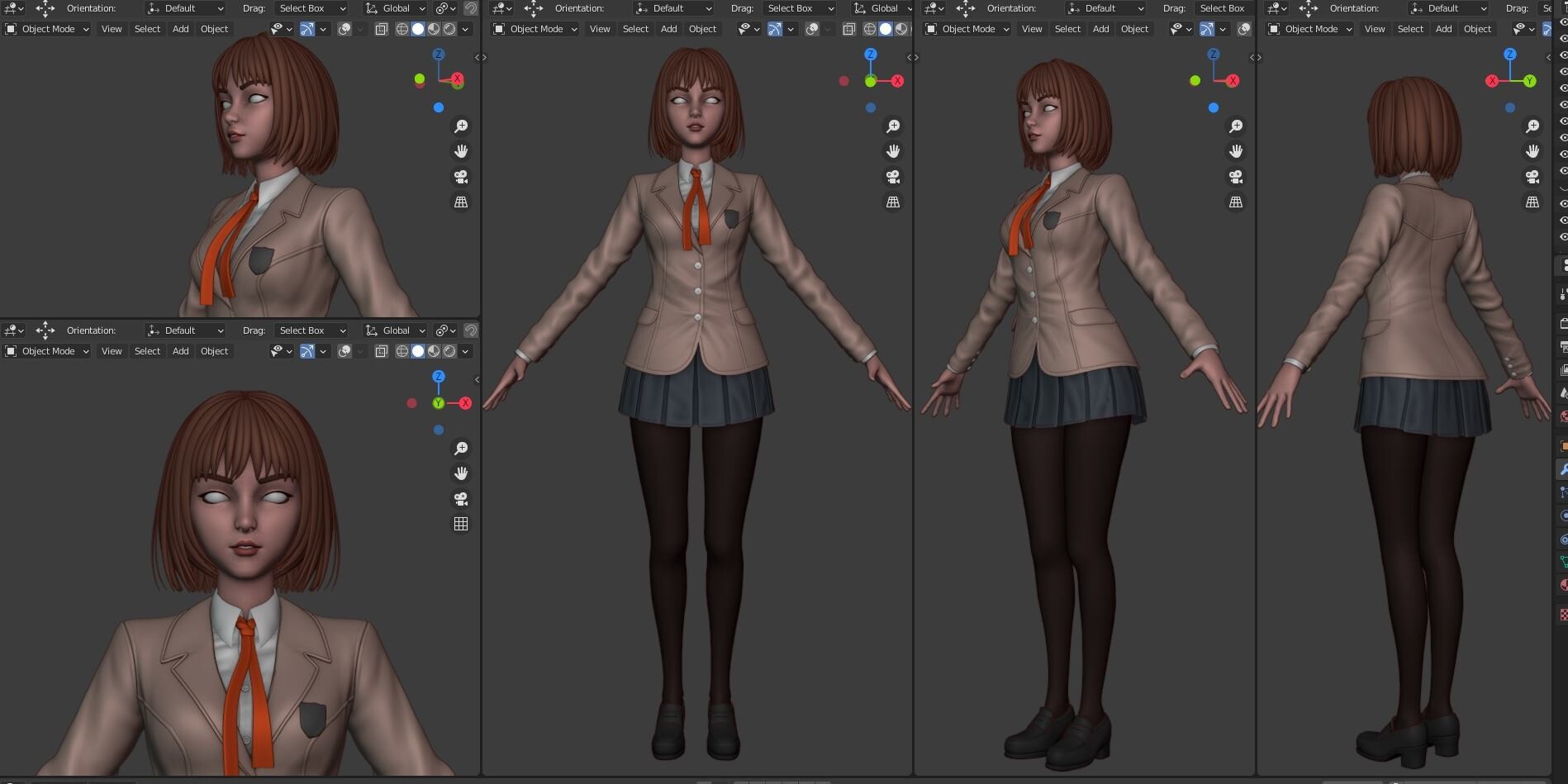 FlyCat Fly - Fan art in real-time render