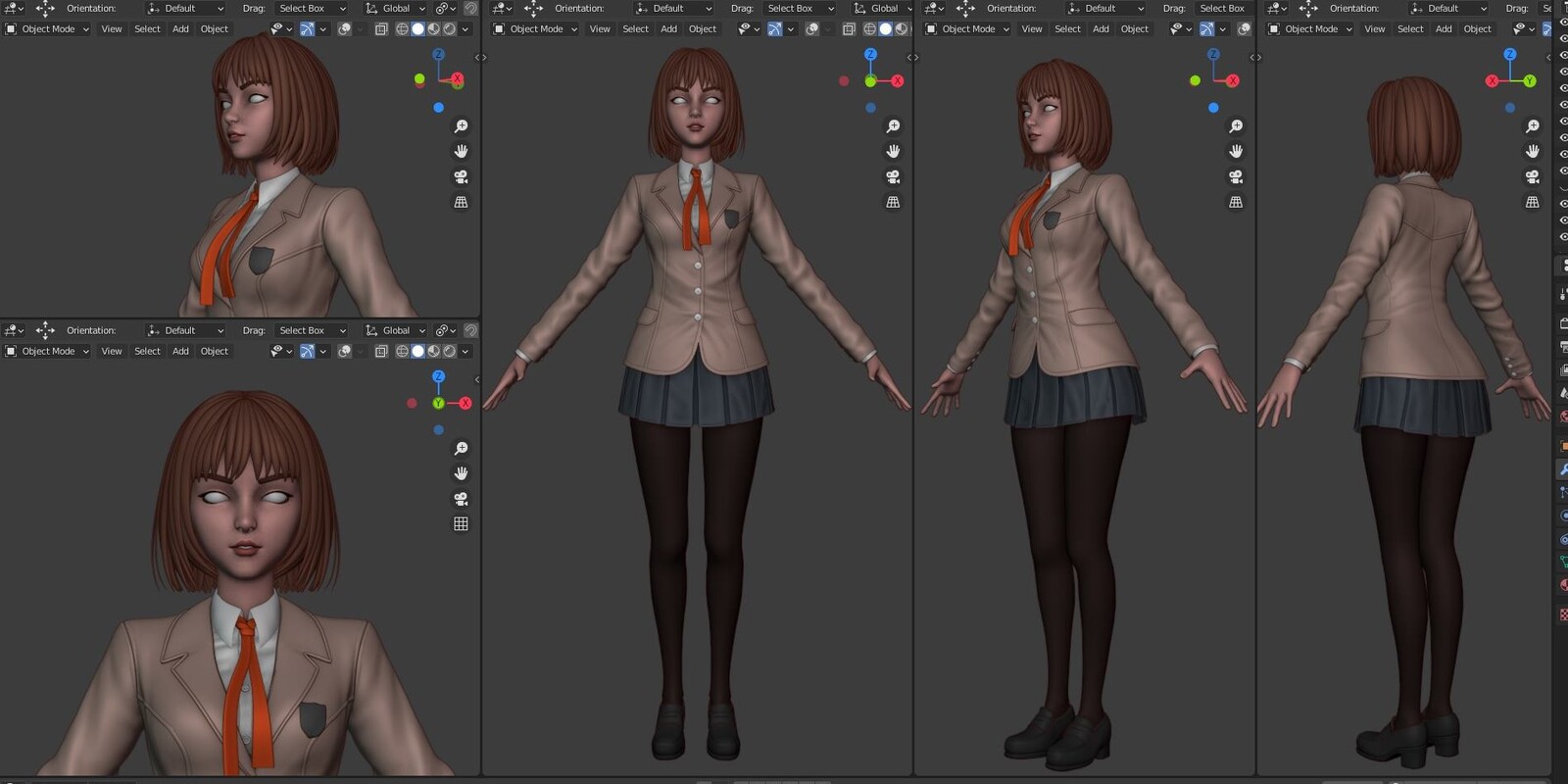 FlyCat Fly - Fan art in real-time render