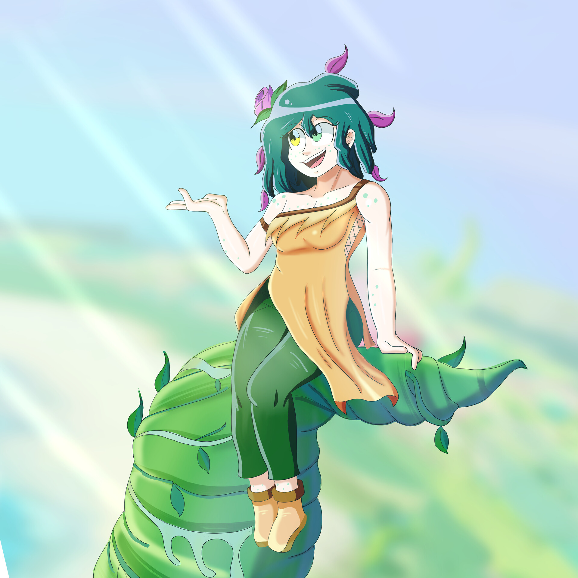 ArtStation - Plant-Girl