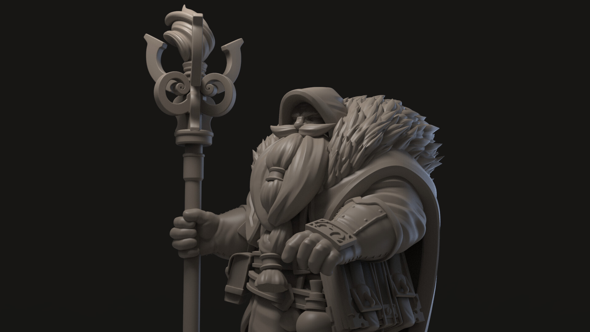 ArtStation - Dwarf Wizard