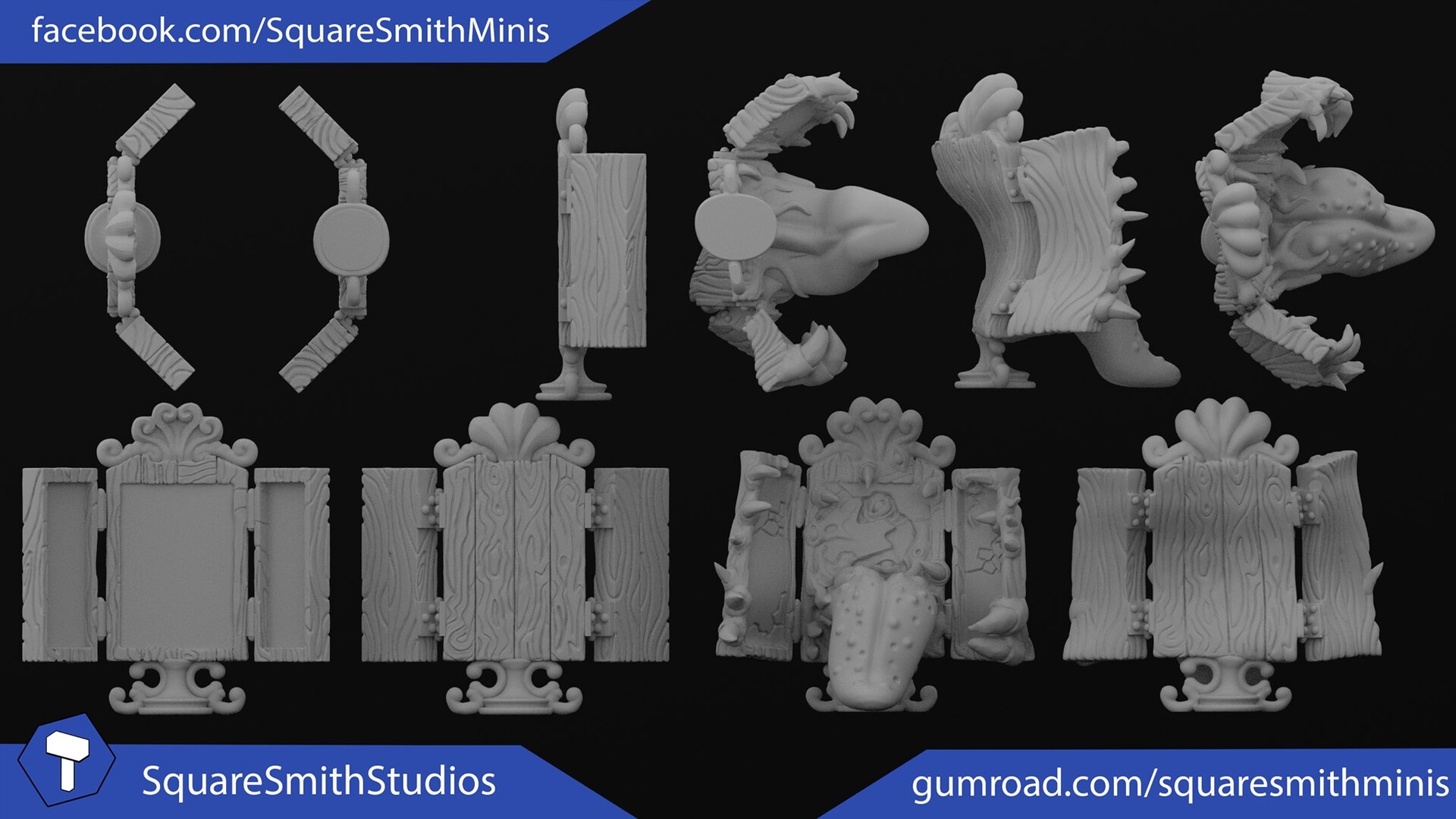 ArtStation - 3D printing miniatures