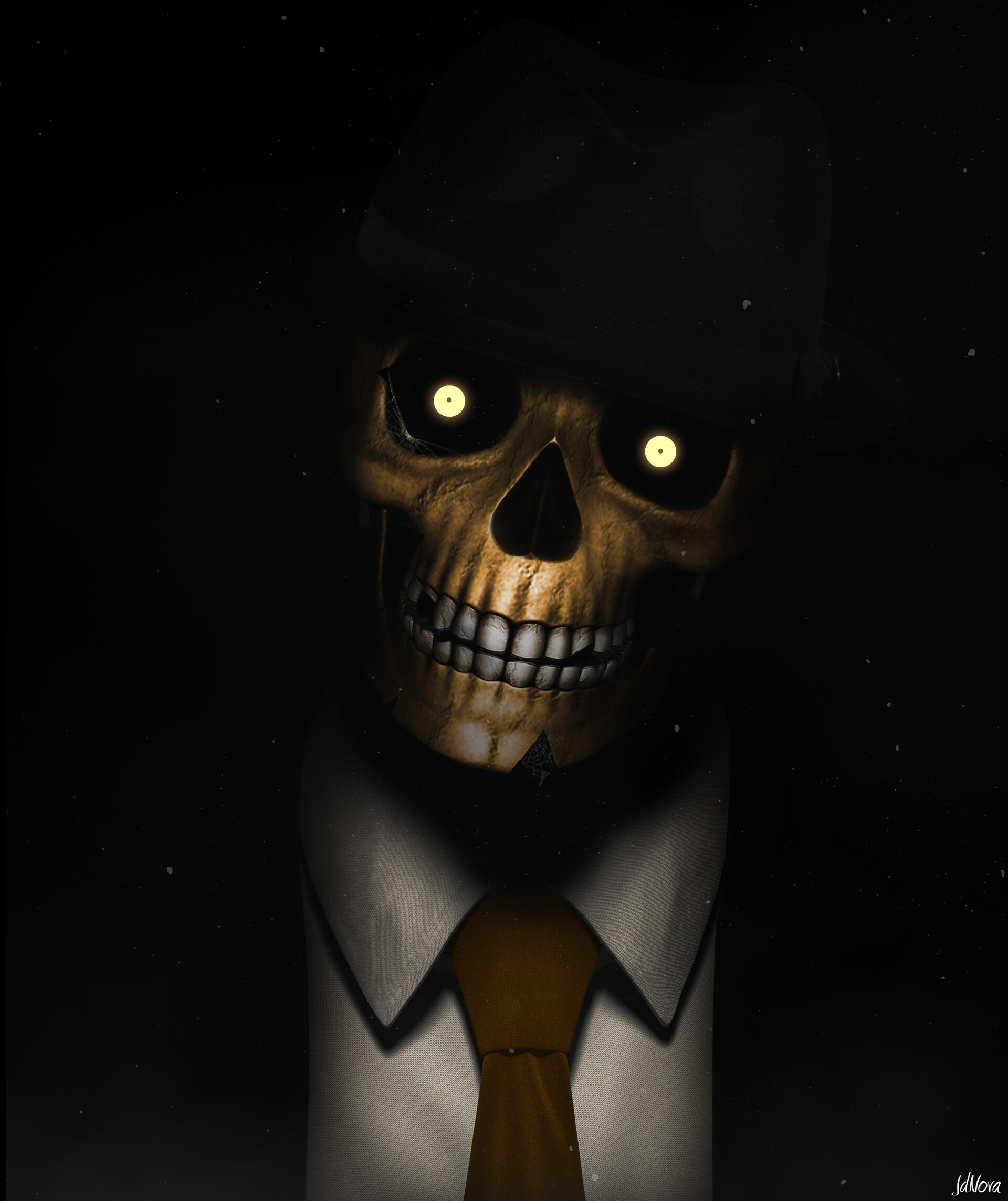 skeleton man