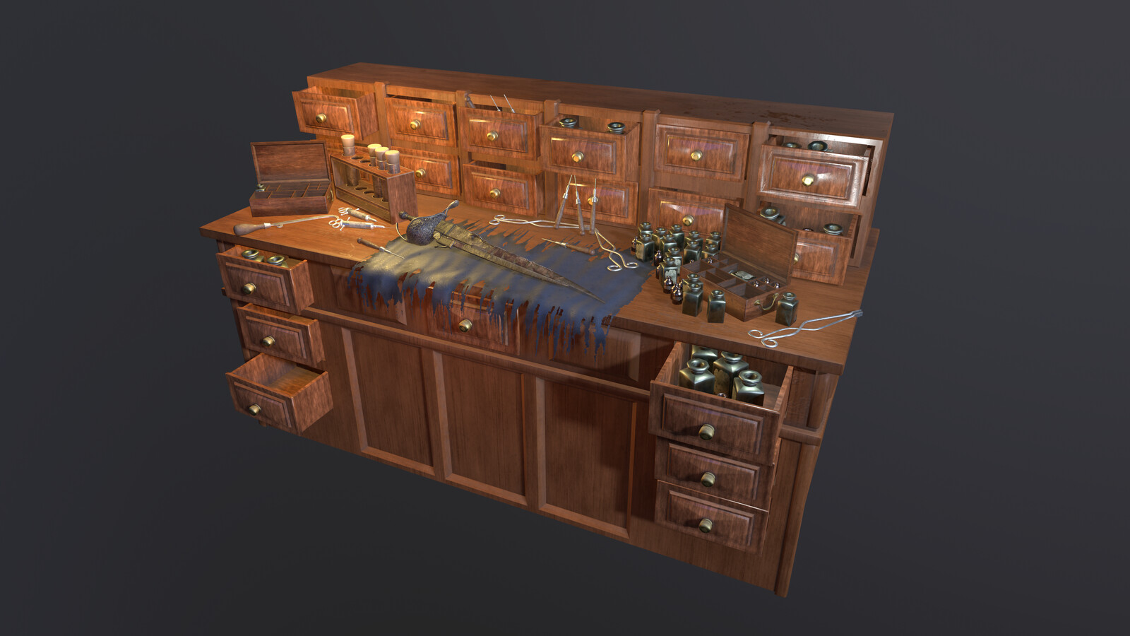 Tristan Pilon - Killer Crow Rapier - Bloodborne Fan Art