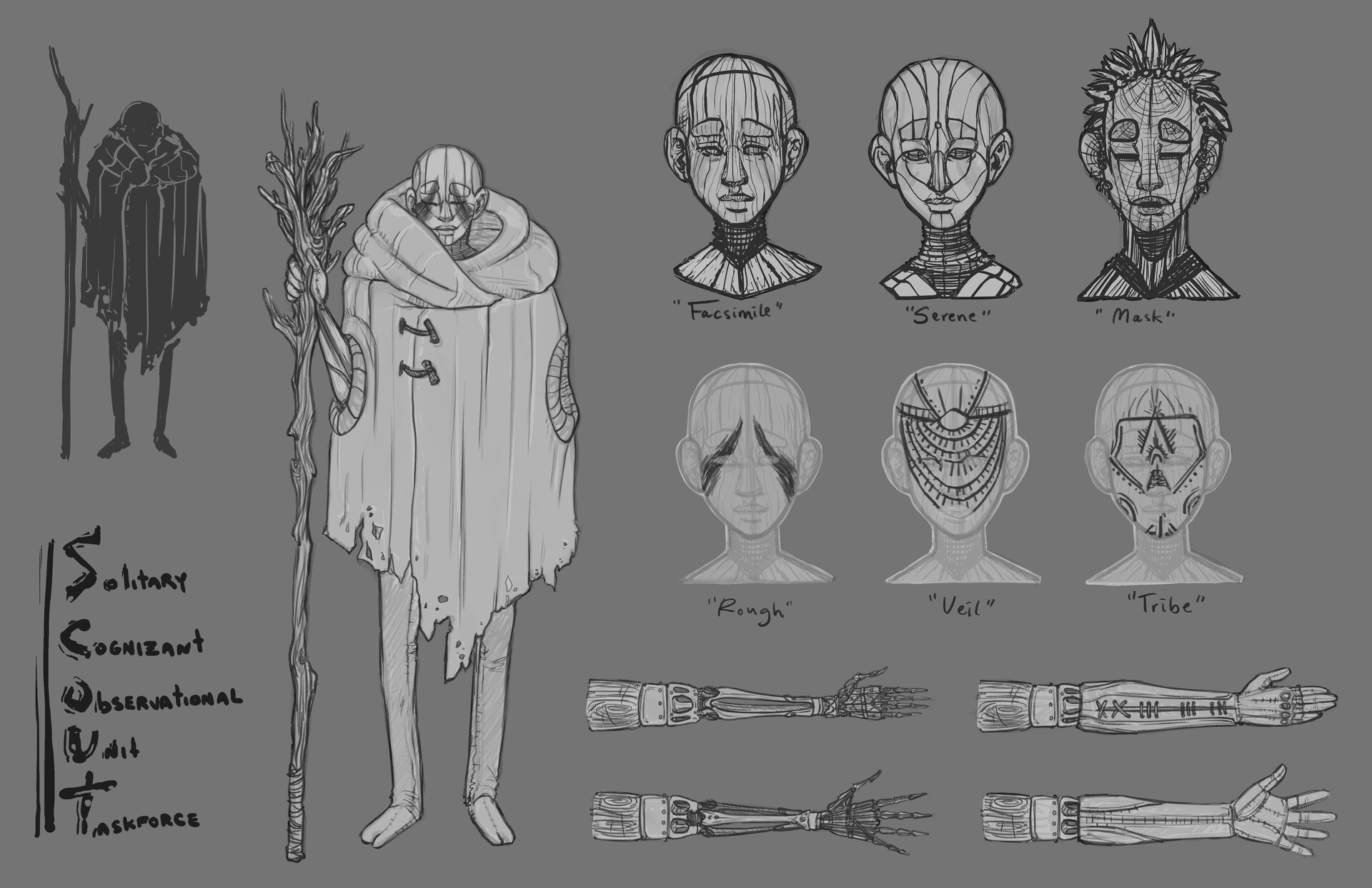 ArtStation - SCOUT - Player Character Design