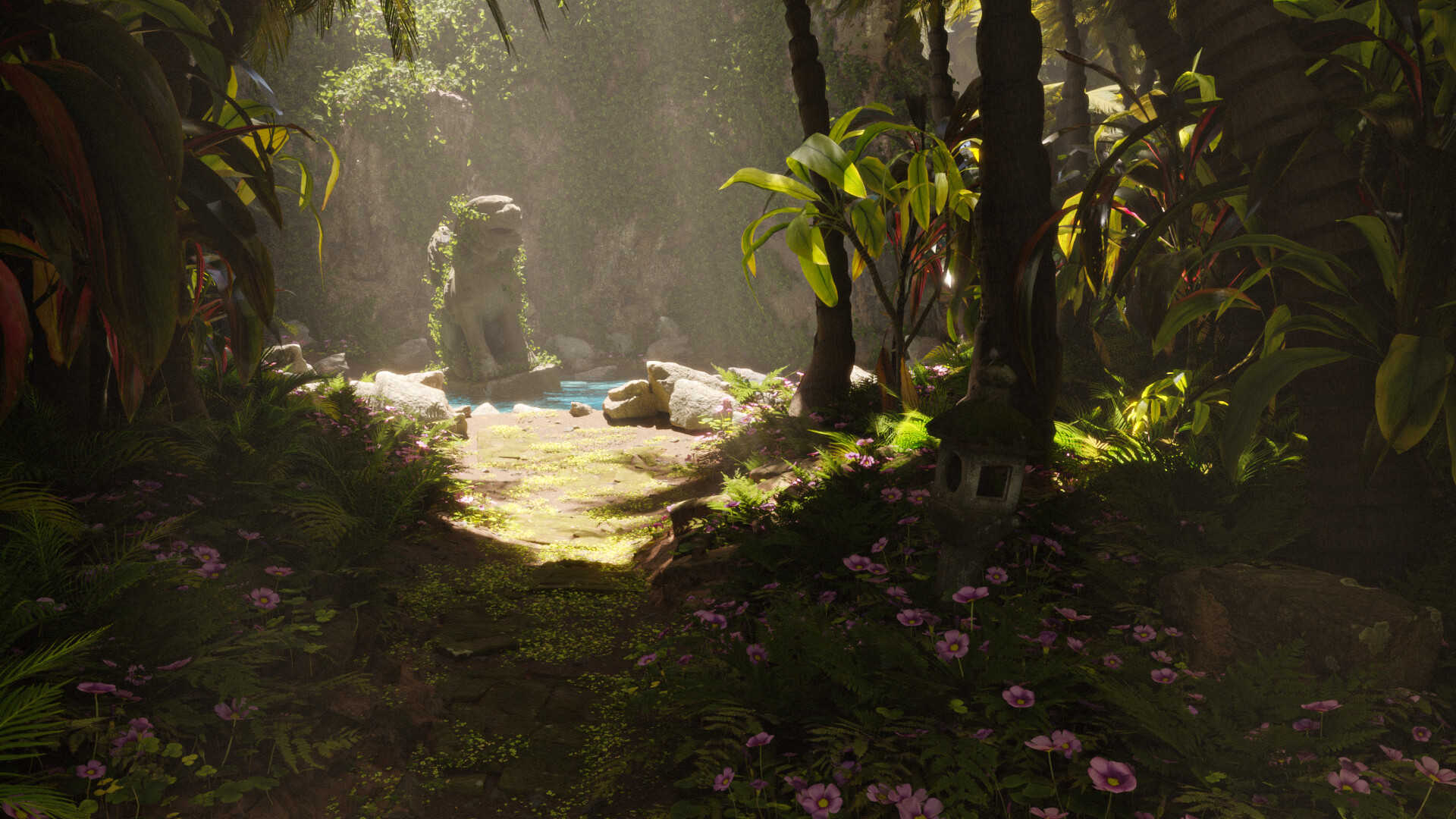 ArtStation - Jungle Ruins